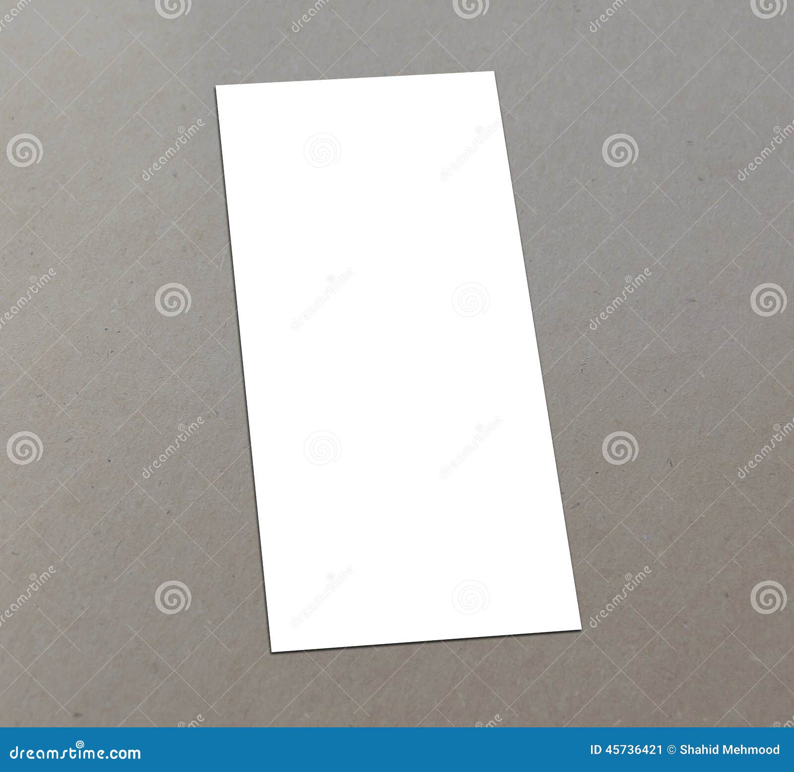 Blank White 4x8 Inch Flyer Collection - 7 Stock Image - Image of paper ...