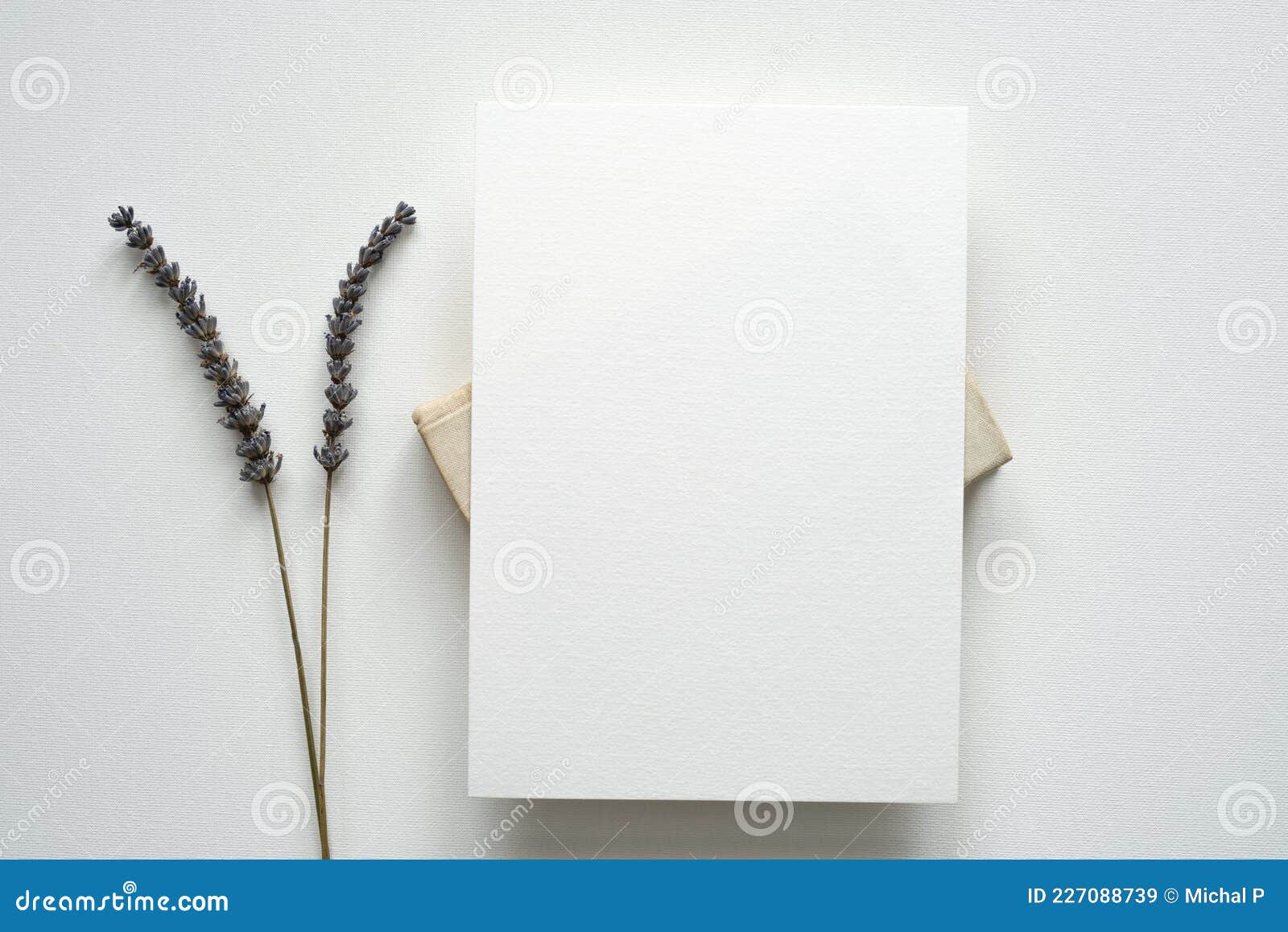 Blank White Invitation Template, Canvas Texture Stock Image - Image of ...