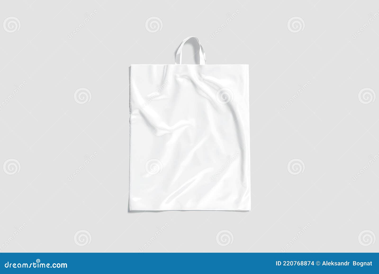 Blank Polythene Bag Package. Cartoon Vector | CartoonDealer.com #37555697