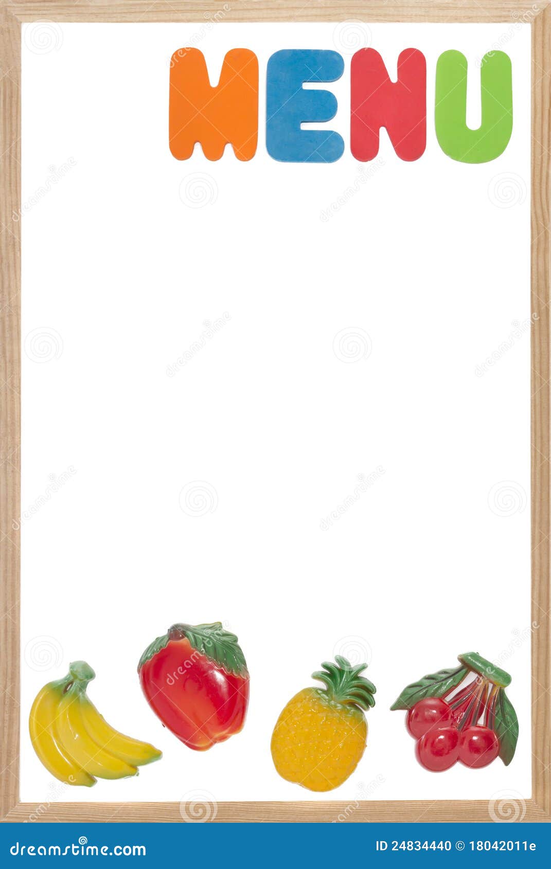Free clip art menu board