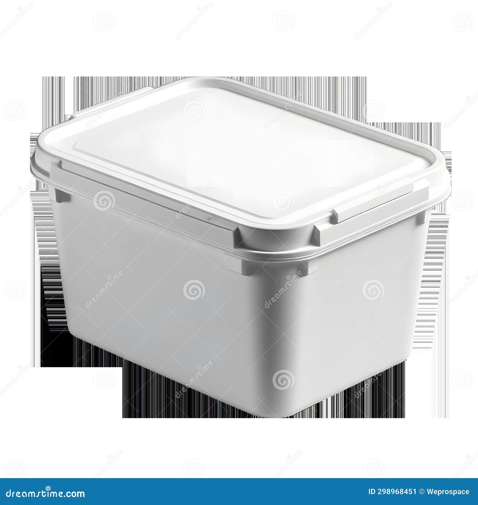 Lucid Chic, Blank Plastic Container Mockup on Transparent Background ...