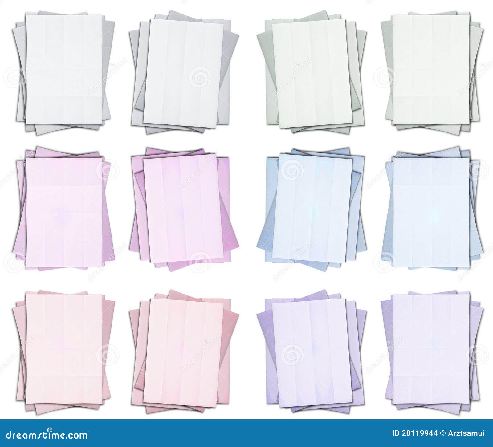 Blank white paper stock photo. Image of communication - 20119944