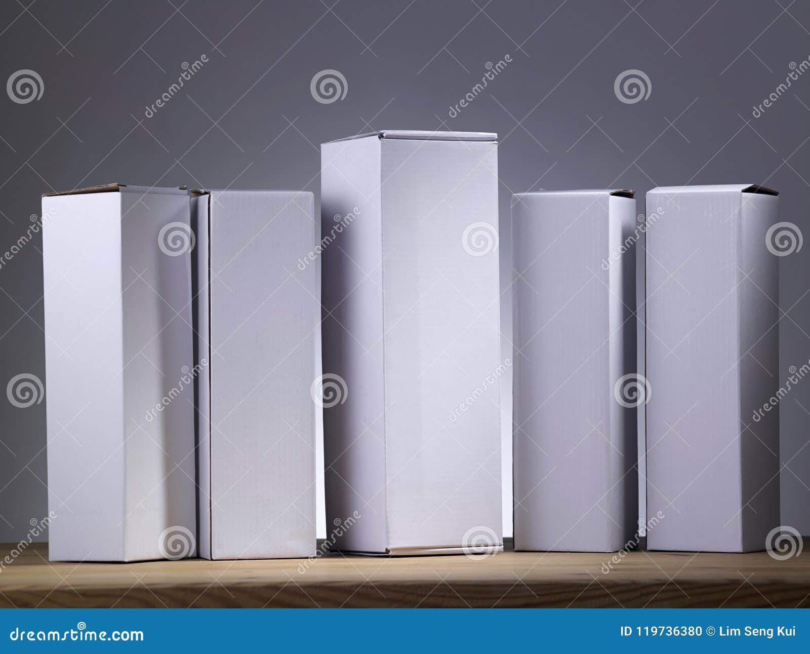 White box stock photo. Image of background, paper, empty - 119736380