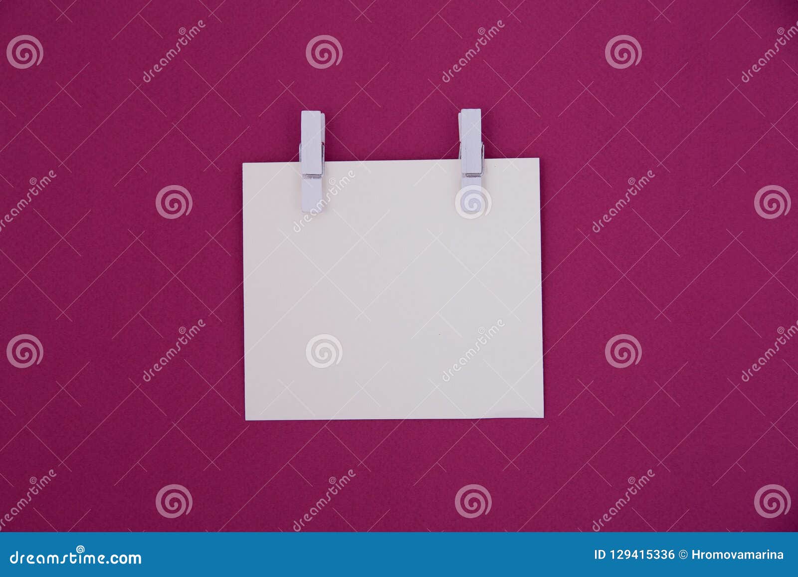 Blank of white paper note stock photo. Image of education - 129415336