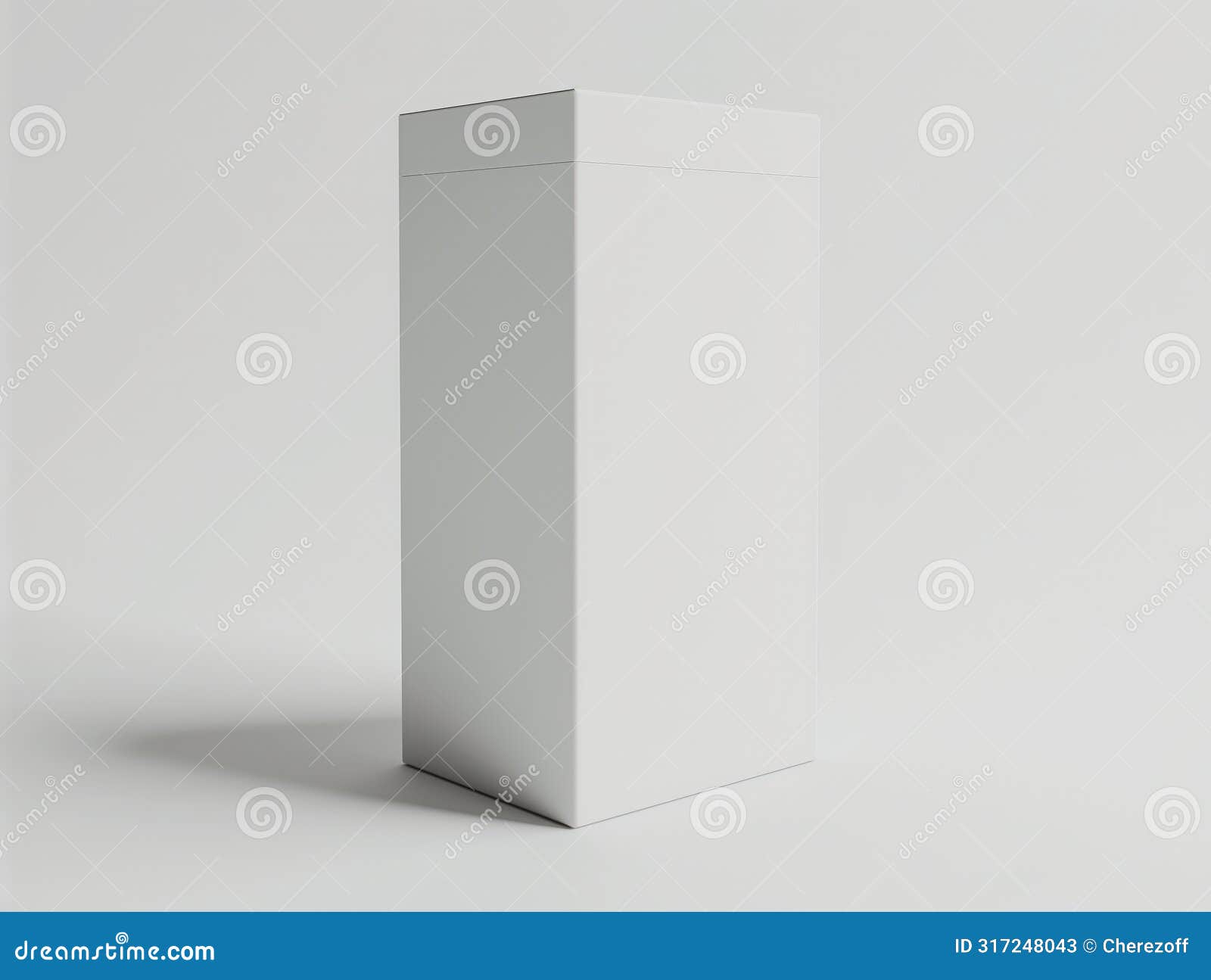 Blank White Product Box stock image. Image of plain - 317248043