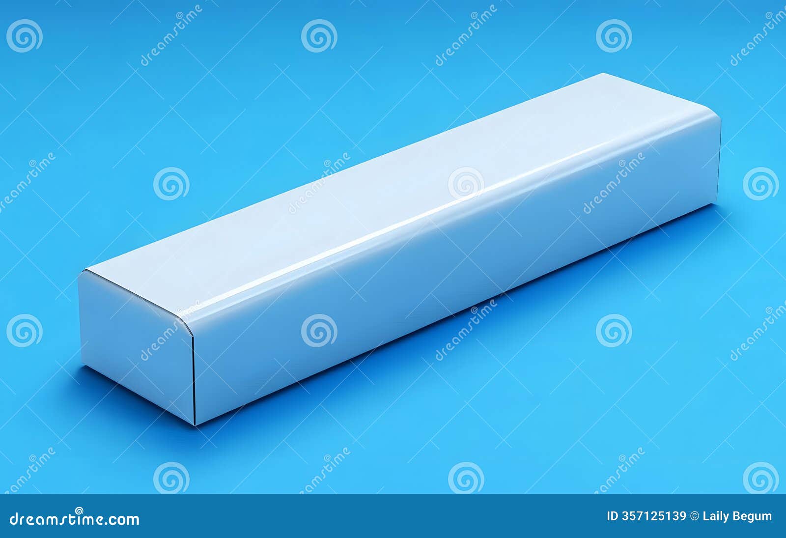 Blank White Rectangular Box Product Packaging Royalty Free Image Stock ...