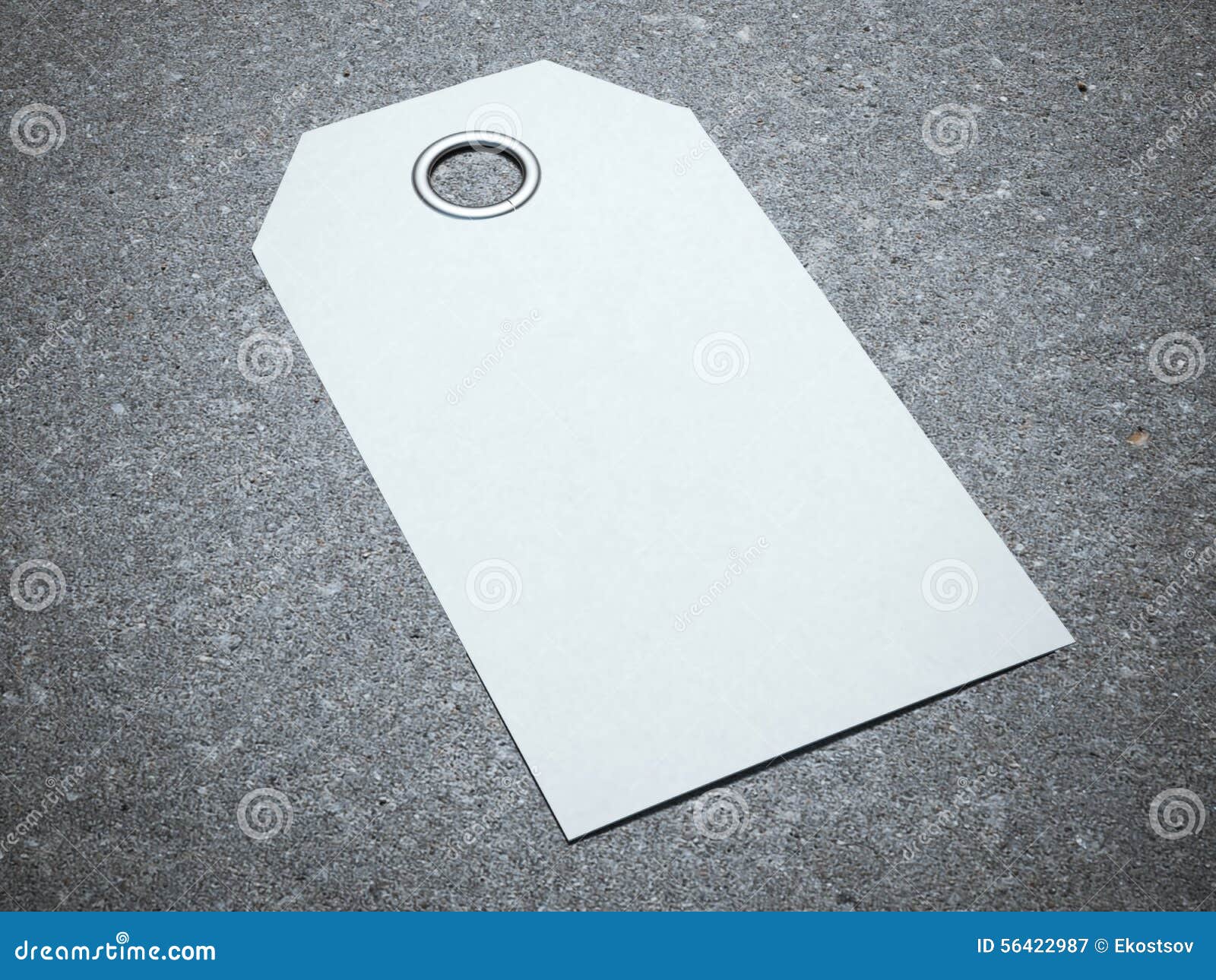 Blank white tag stock image. Image of macro, business - 56422987