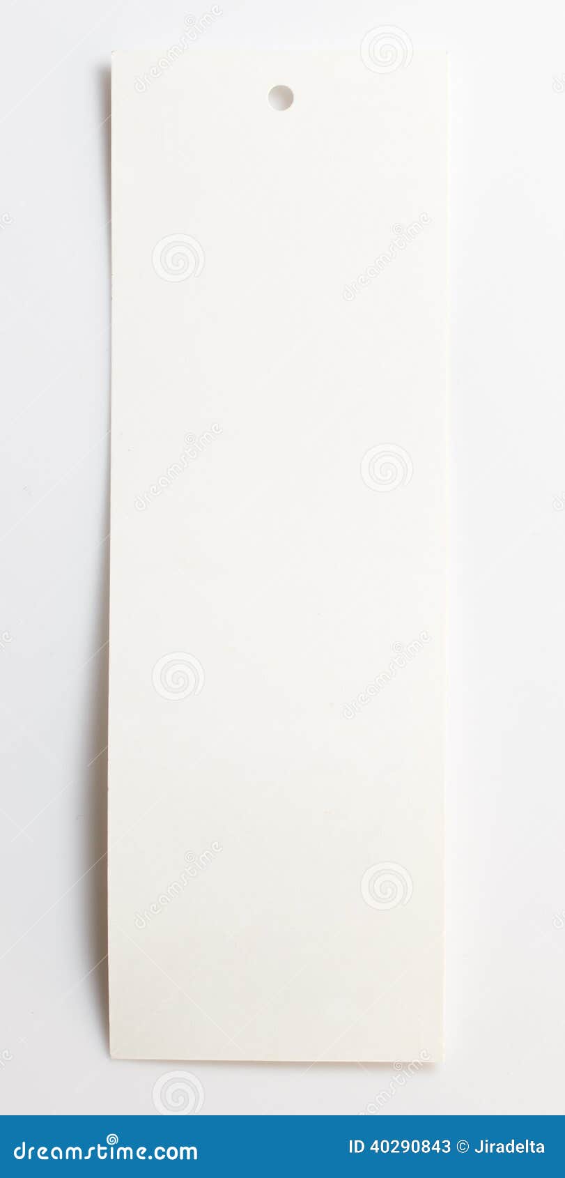 Blank White Tag Label stock image. Image of note, label - 40290843