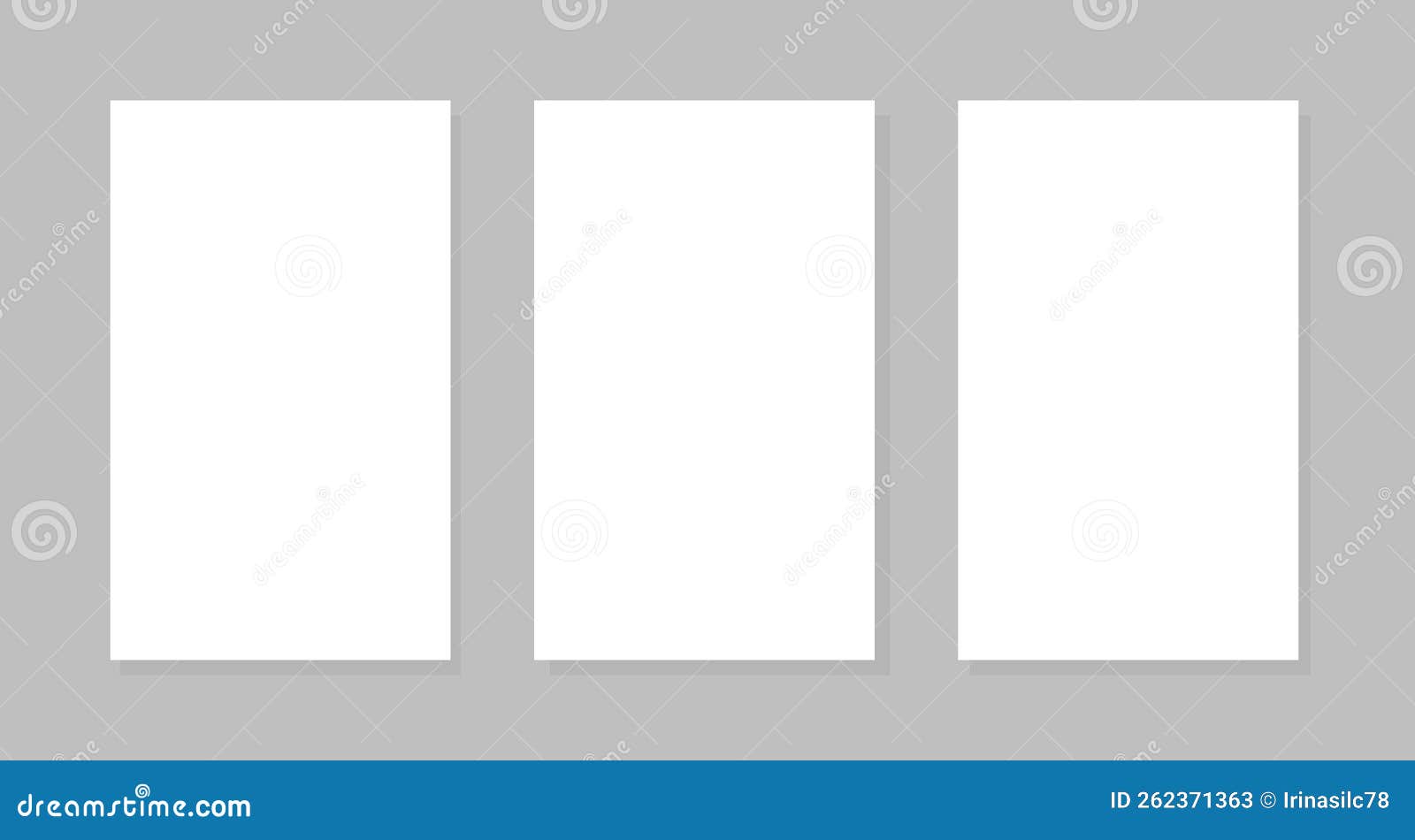 Blank White Vertical Banners Stock Vector - Illustration of elegant ...