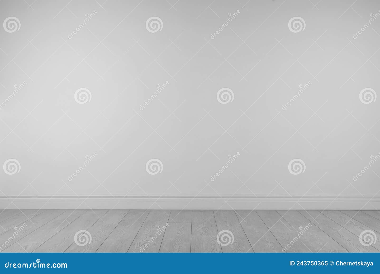 Blank White Wall in Room. Space for Design Stock Image - Image of house ...