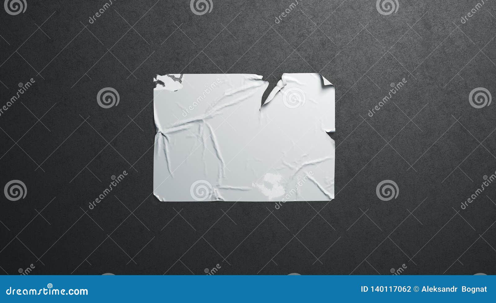 Torn Poster Wall Texture Stock Image | CartoonDealer.com #48470707