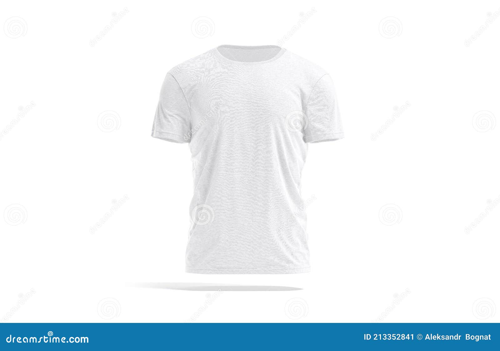 Wrinkled White T Shirt