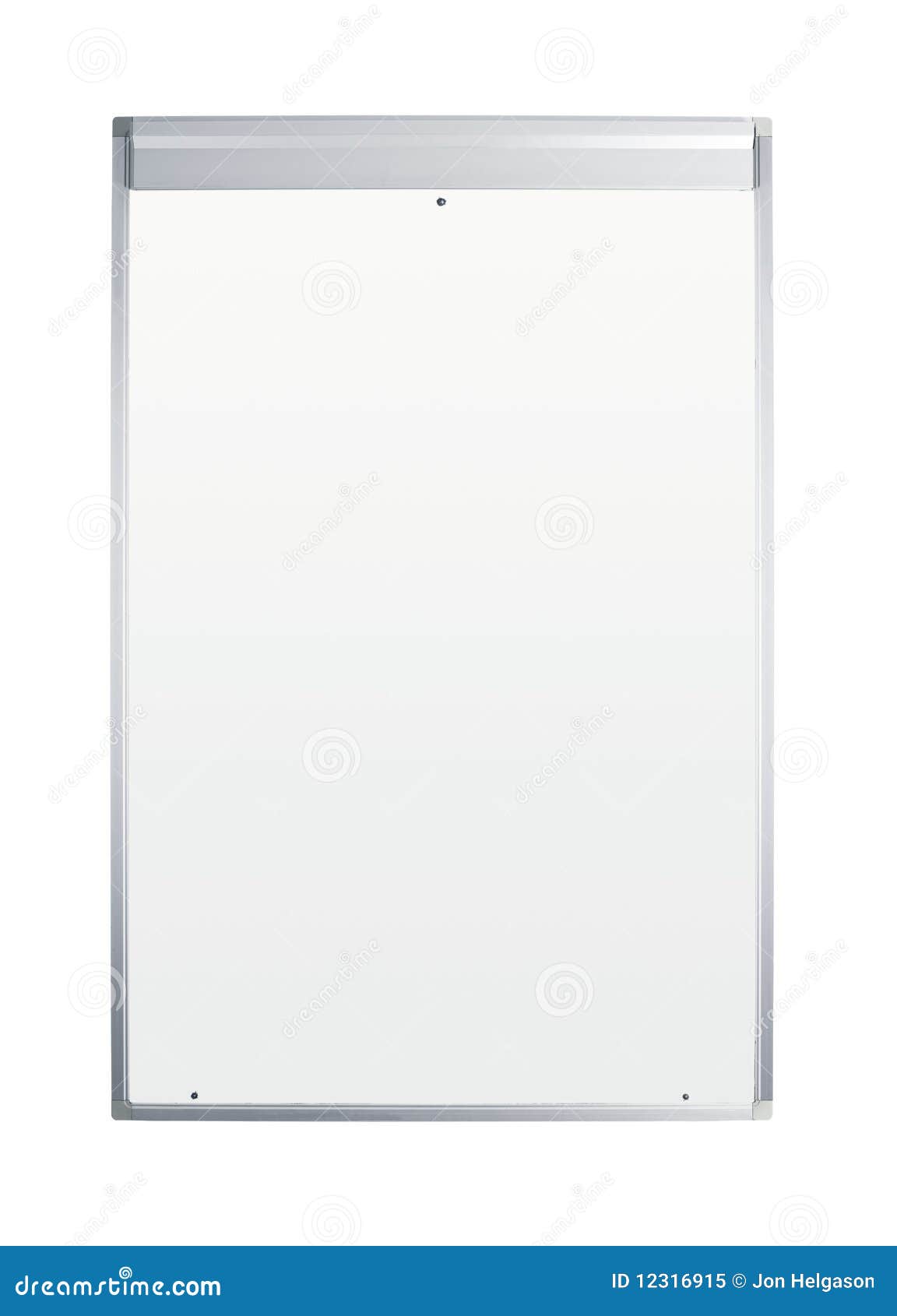 Blank whiteboard stock image. Image of blank, space, isolated - 12316915