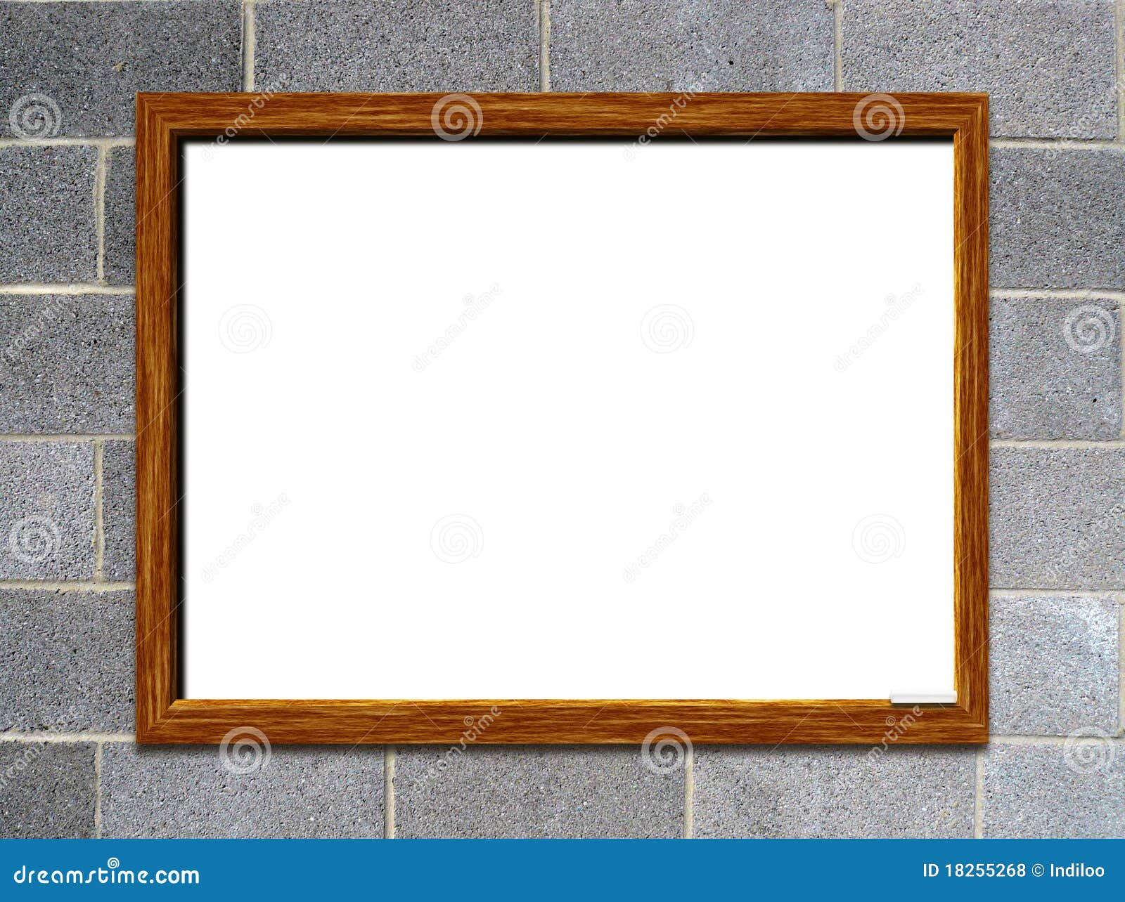 Blank whiteboard stock photo. Image of details, closeup - 18255268