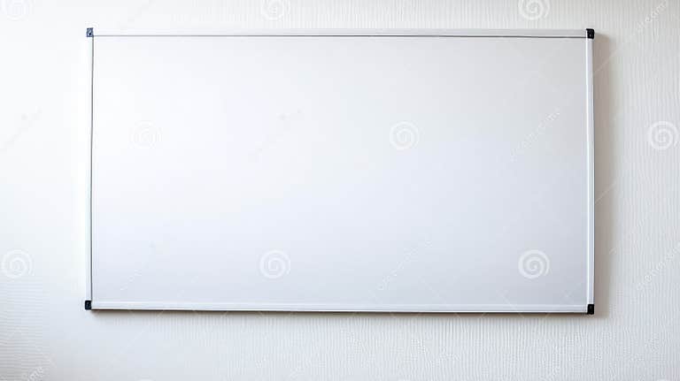 Office Whiteboard Texture Solid White Background Blank Whiteboard ...