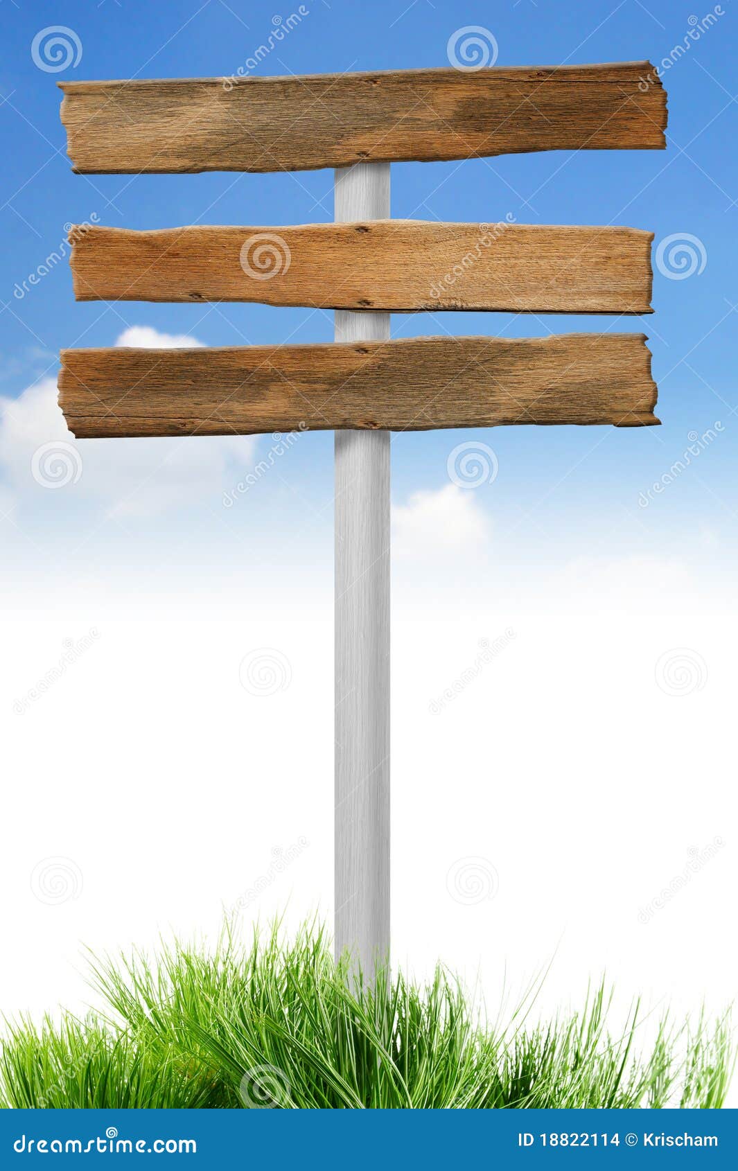 Blank Wood signs stock photo. Image of billboard, board - 18822114