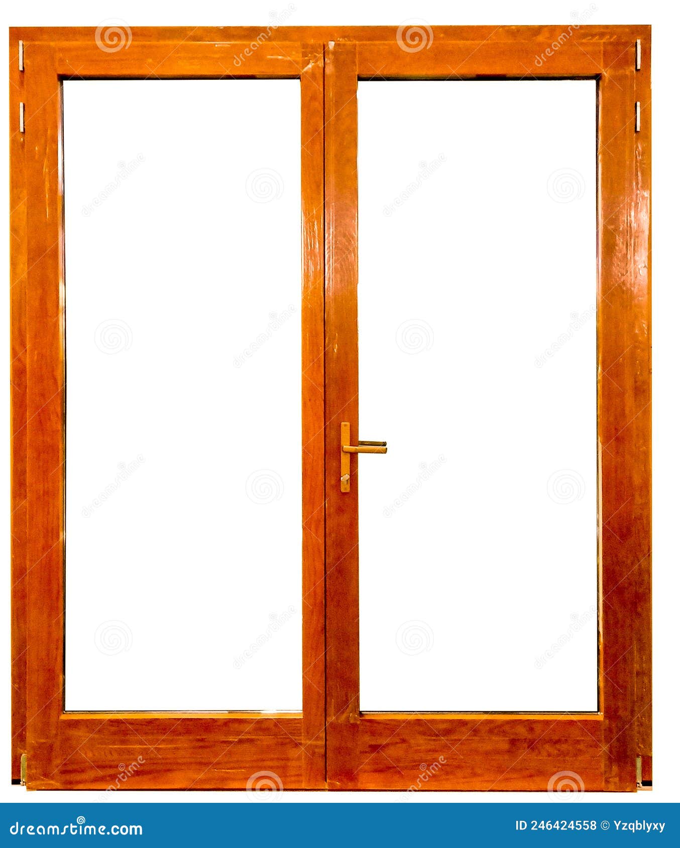 Blank Wood Window Frame Isolated on White Stock Photo - Image of window ...
