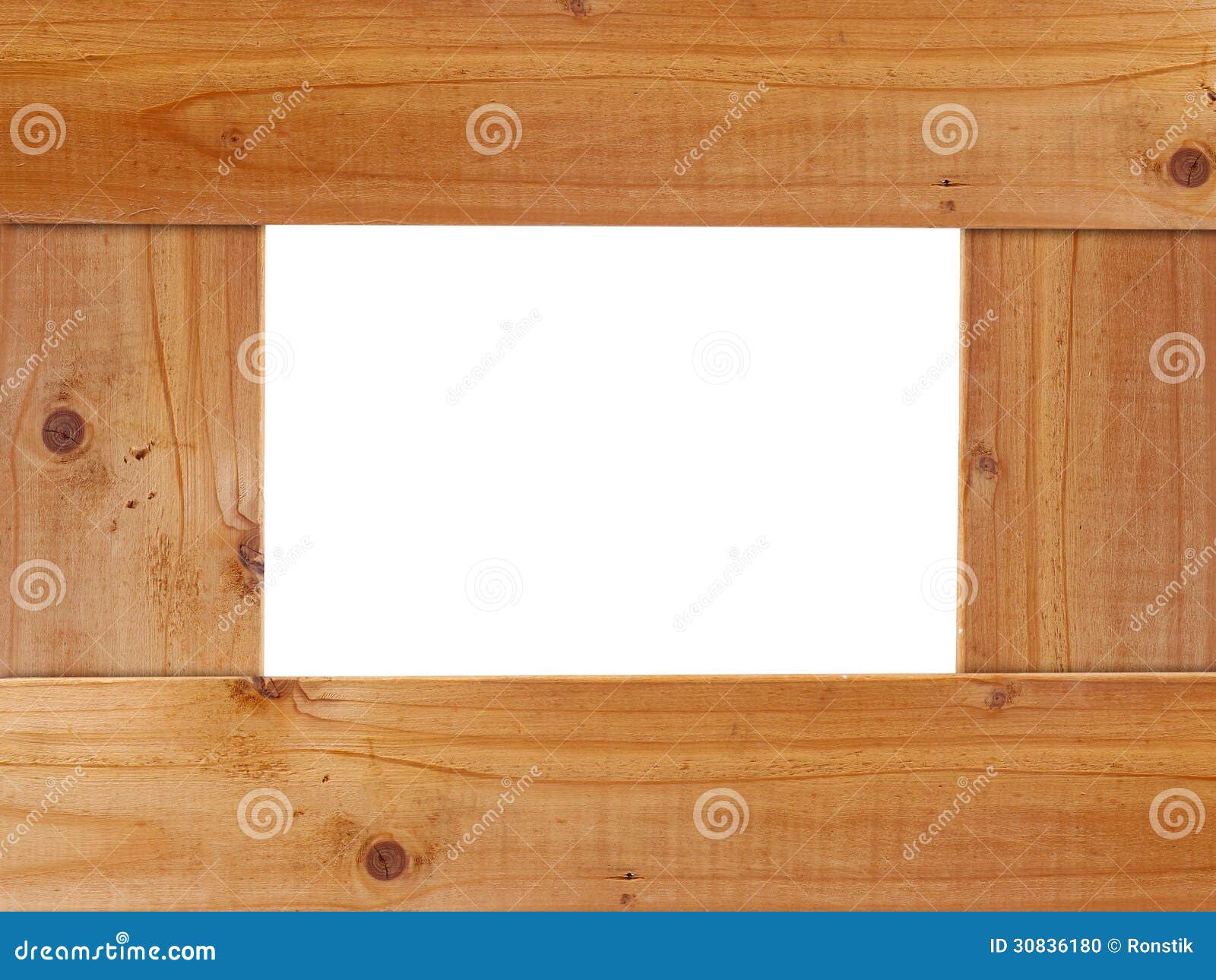 Blank wooden frame stock photo. Image of frame, decoration - 30836180