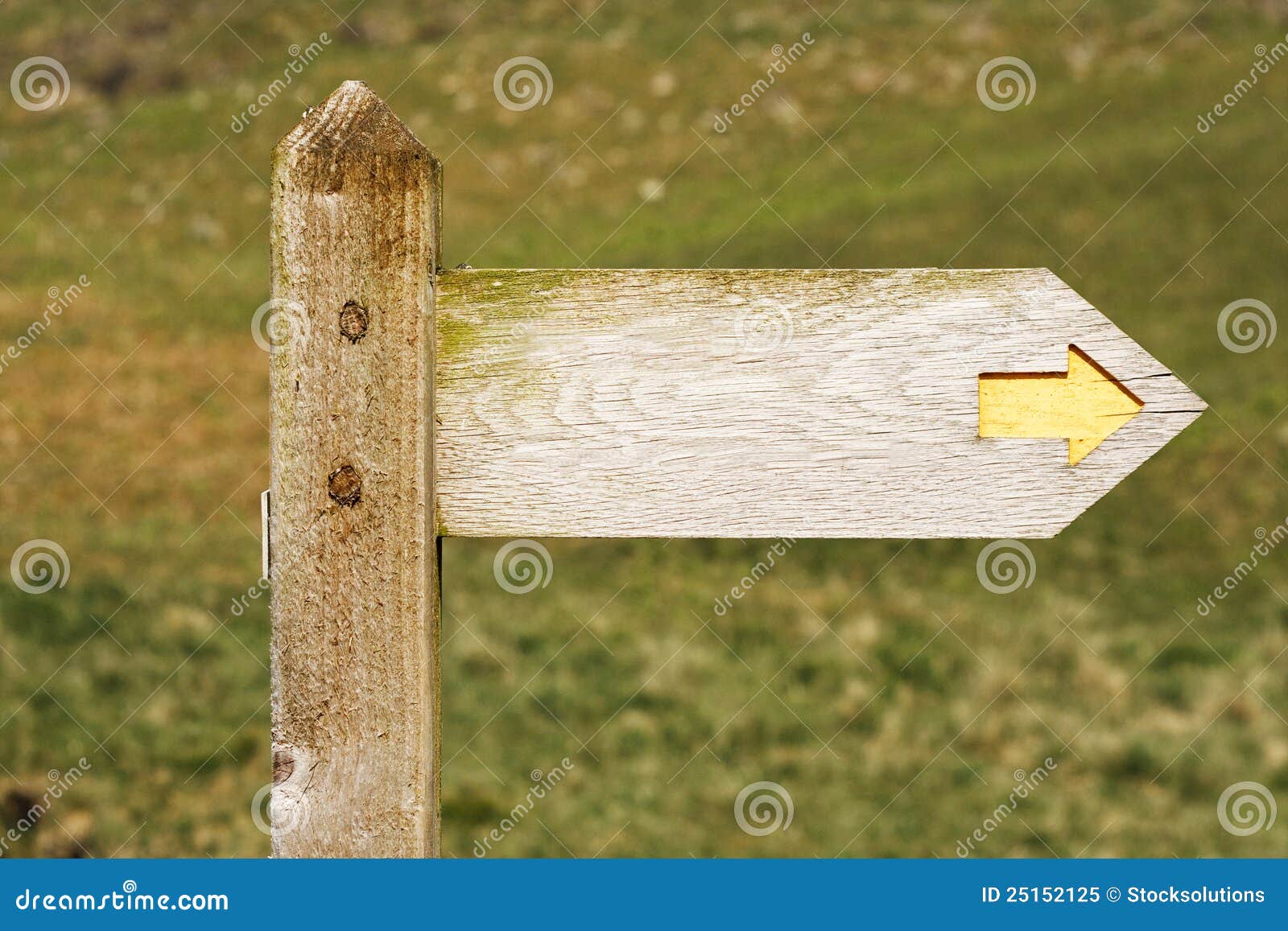 Blank wooden signpost stock image. Image of public, route - 25152125