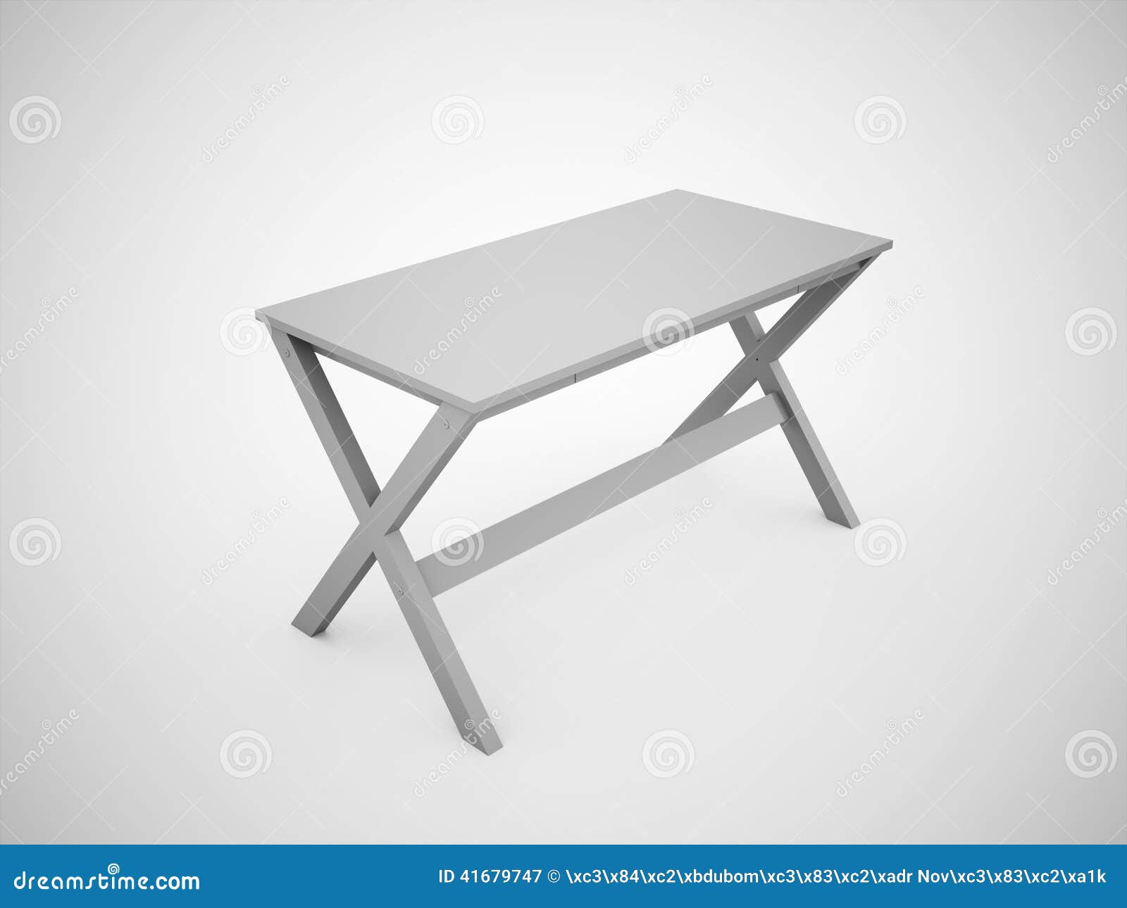 Blank Work Table Construction Stock Illustration - Illustration of ...