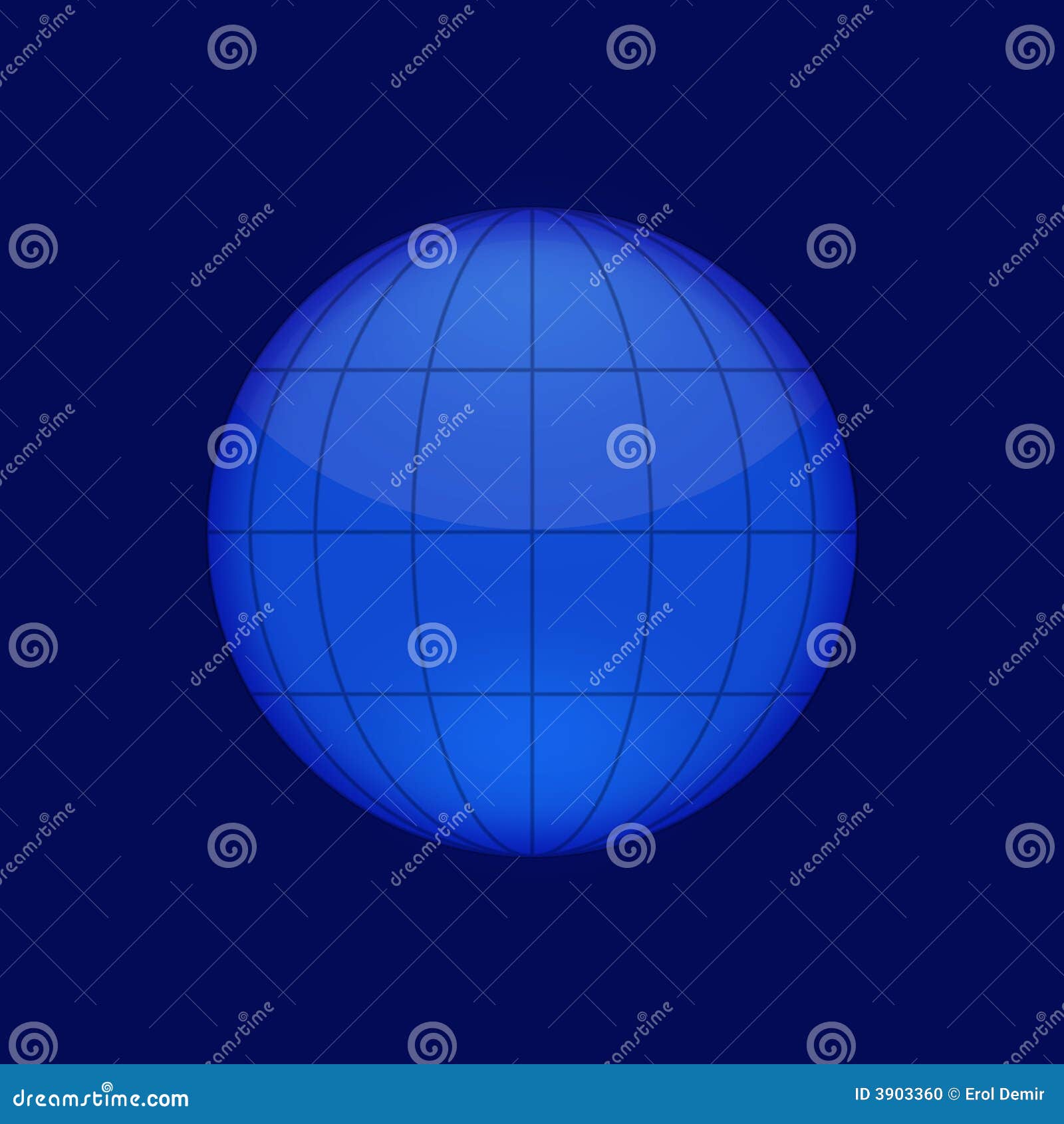 Blank World stock illustration. Illustration of sphere - 3903360