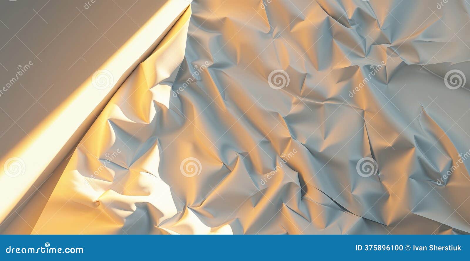 Blank Wrinkled White Paper. Concept For Banner Page Wallpaper Design ...