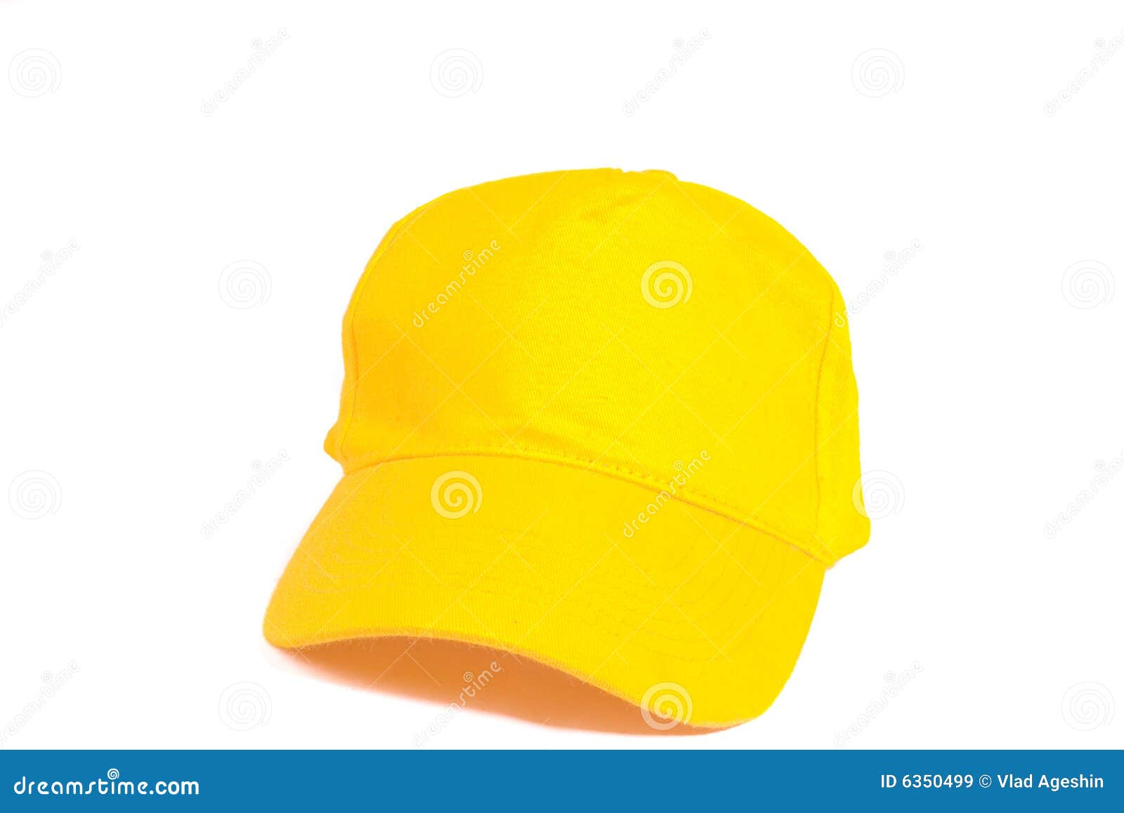 Blank Yellow Baseball Cap stock image. Image of visor - 6350499