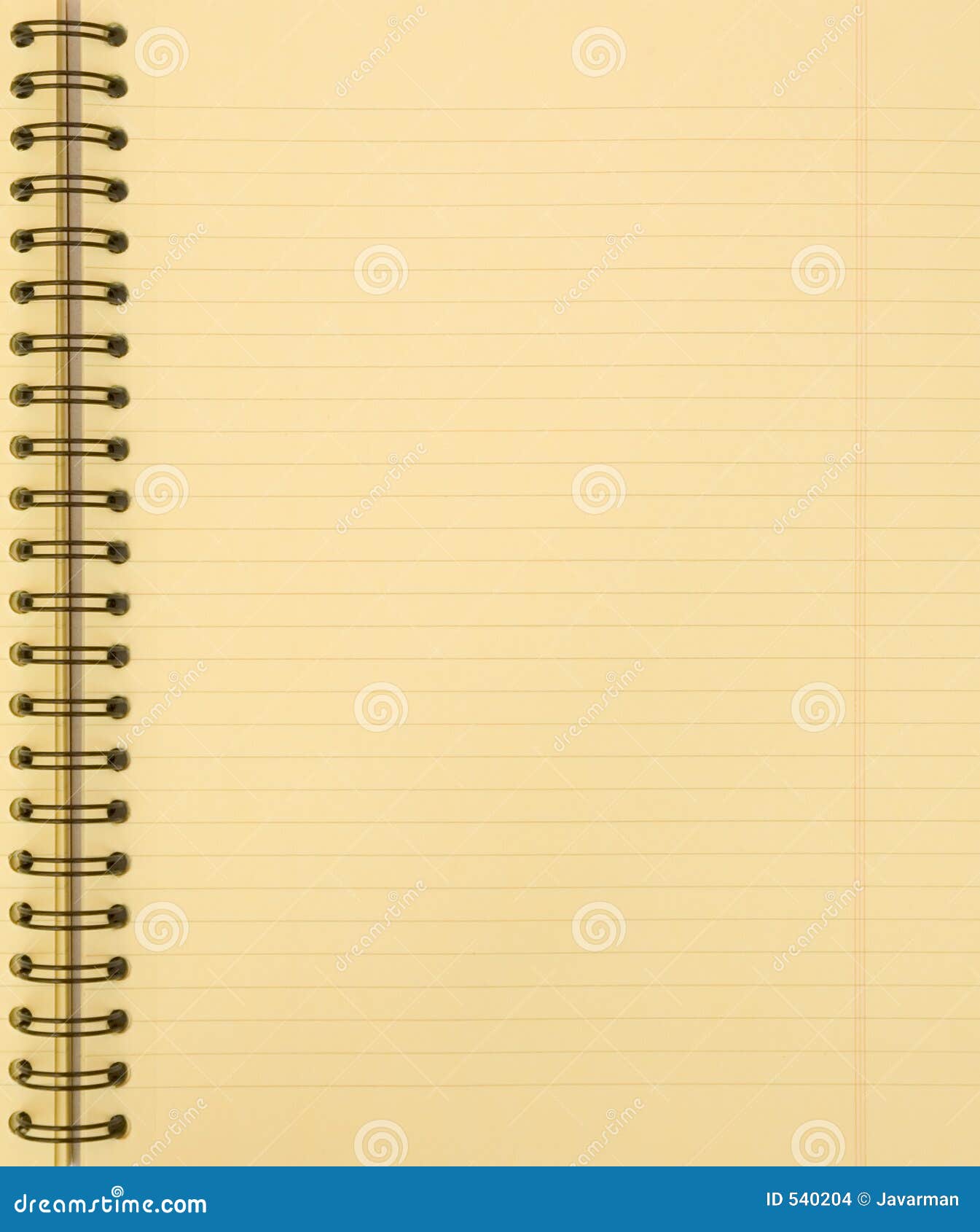 Blank yellow notebook stock photo. Image of journal, memory - 540204