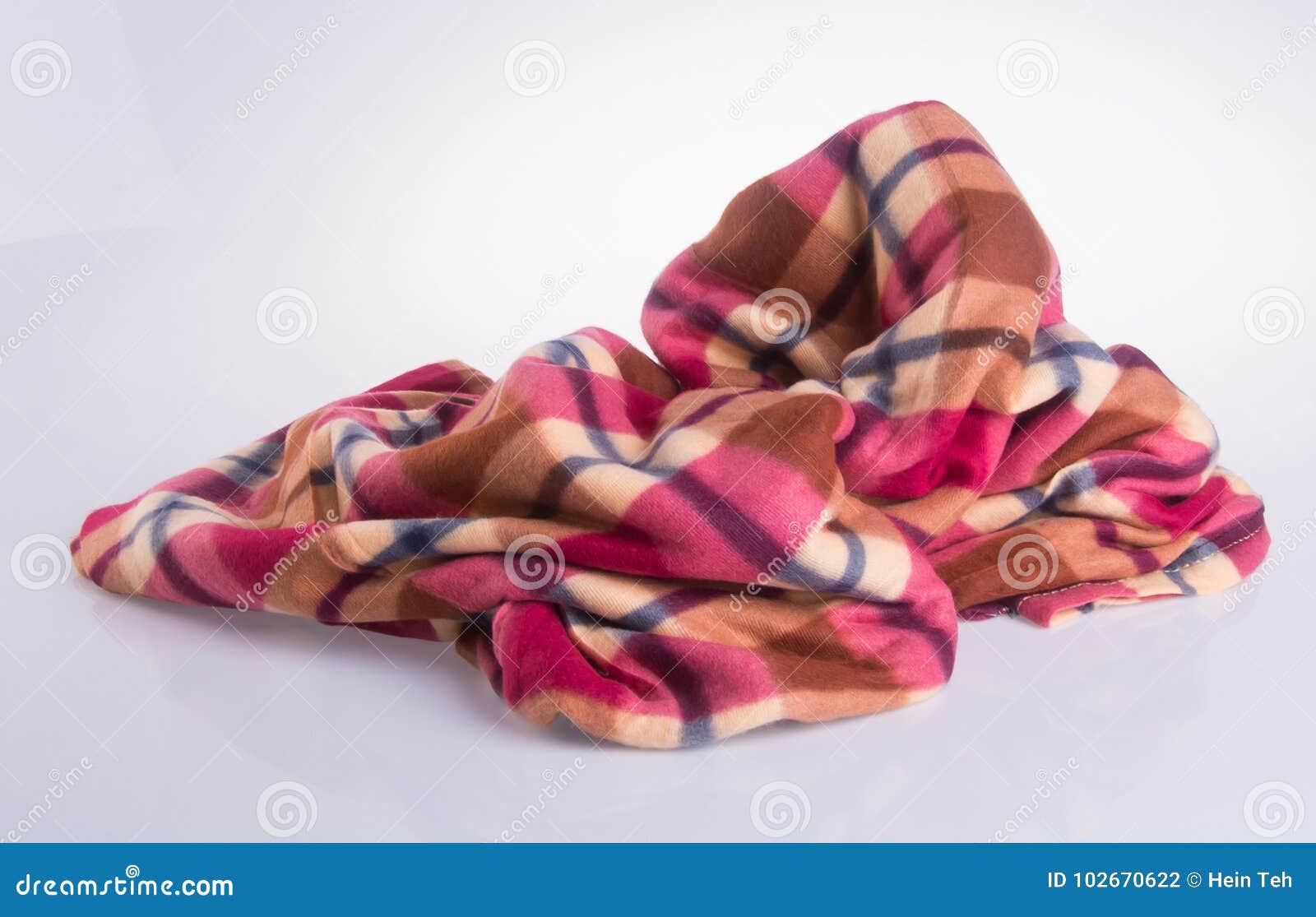 Blanket, Blanket on the Background Stock Photo - Image of wrap, green ...