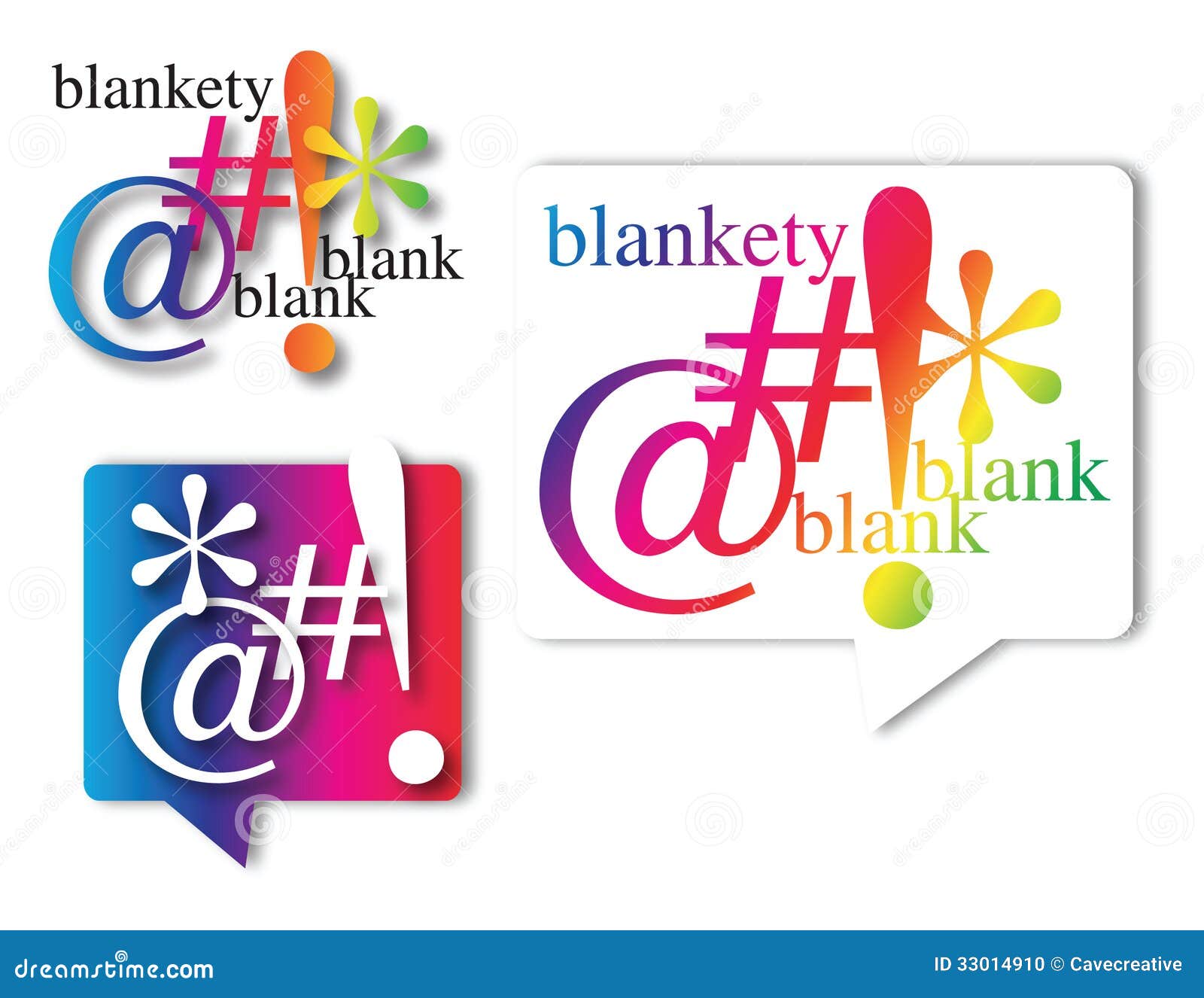 Blankety Blank stock illustration. Illustration of bubble - 33014910