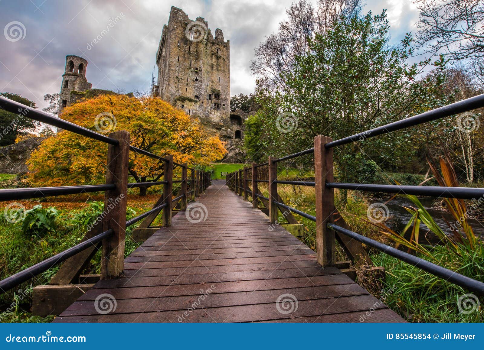 Blarney Castle stock photo. Image of cloudy, home, building - 85545854