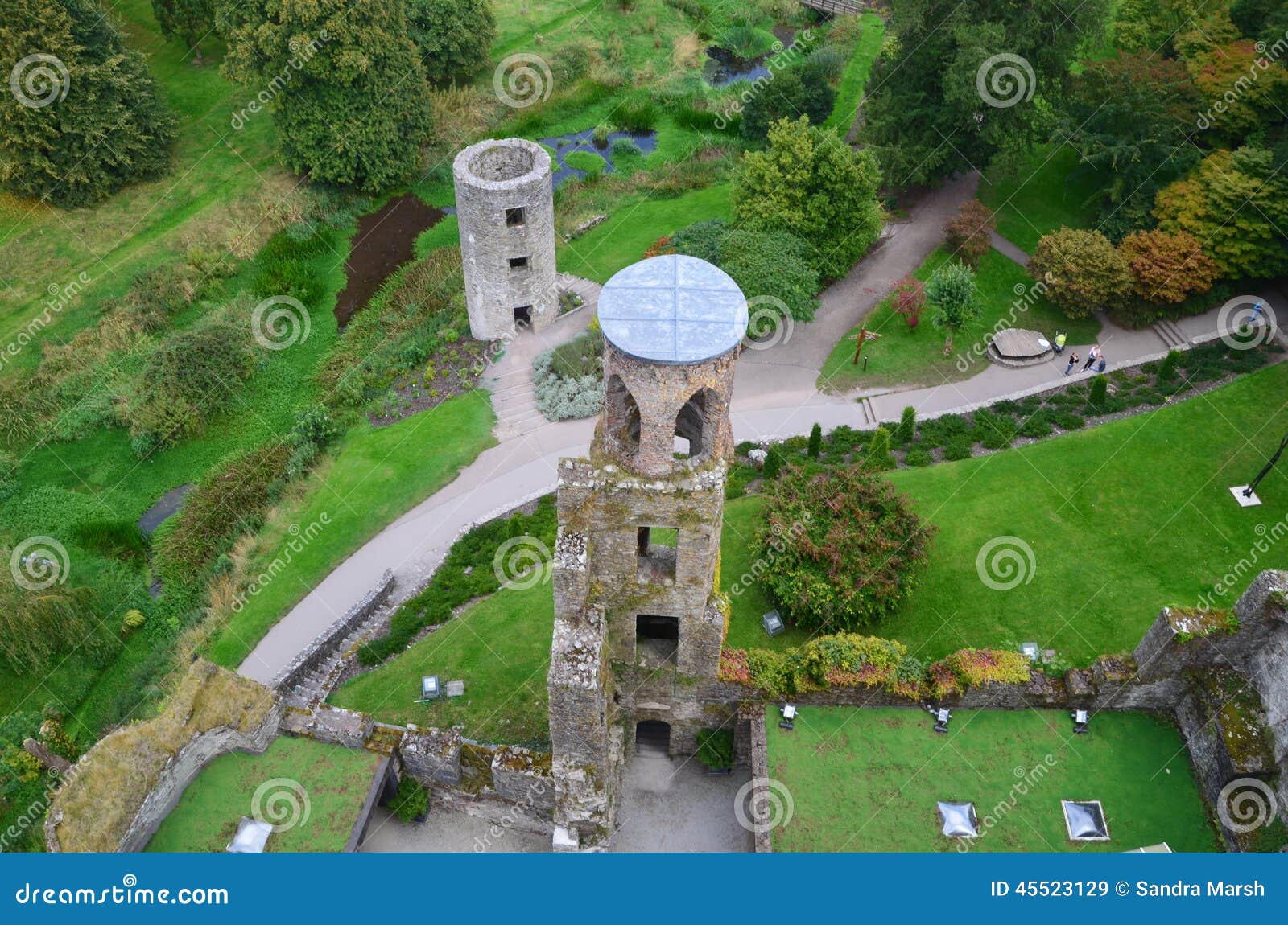 Blarney Castle stock image. Image of tower, heights, height - 45523129