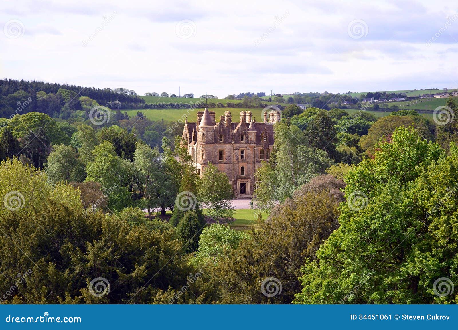 Blarney House editorial photo. Image of landscape, blue - 84451061