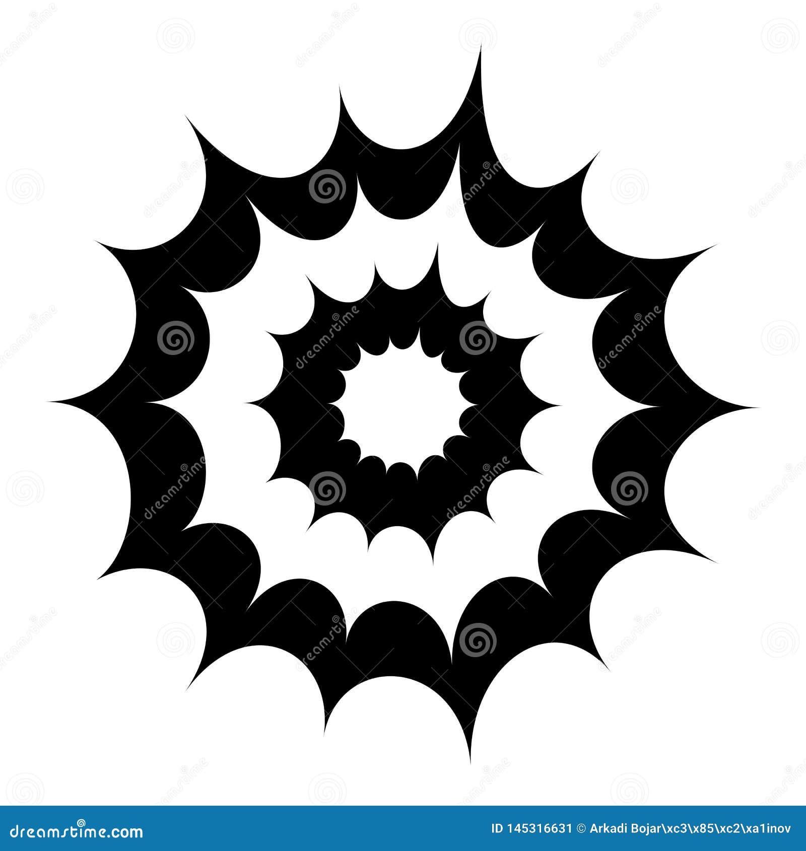 Blast Explosion Vector Icon Stock Vector - Illustration of fume ...