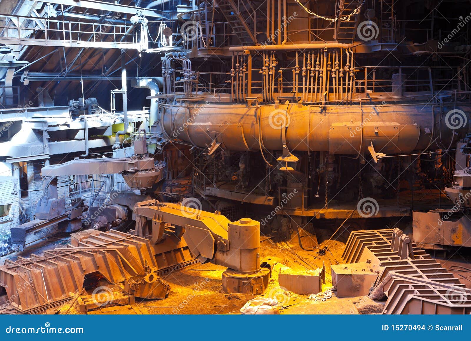 Blast furnace stock photo. Image of iron, heavy, shop - 15270494