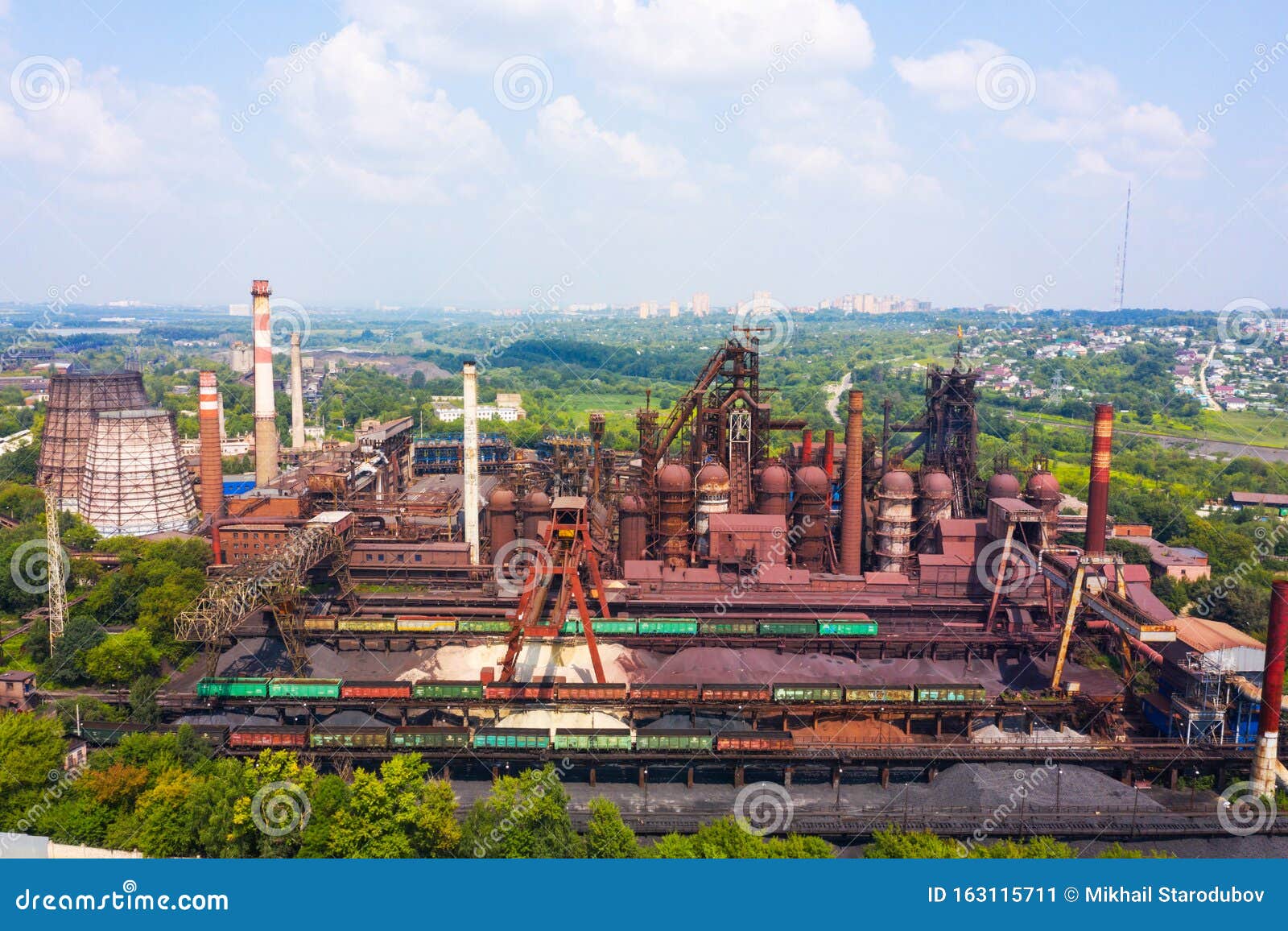 Blast Furnace and Other Elements of the Metallurgical Industry, a View ...