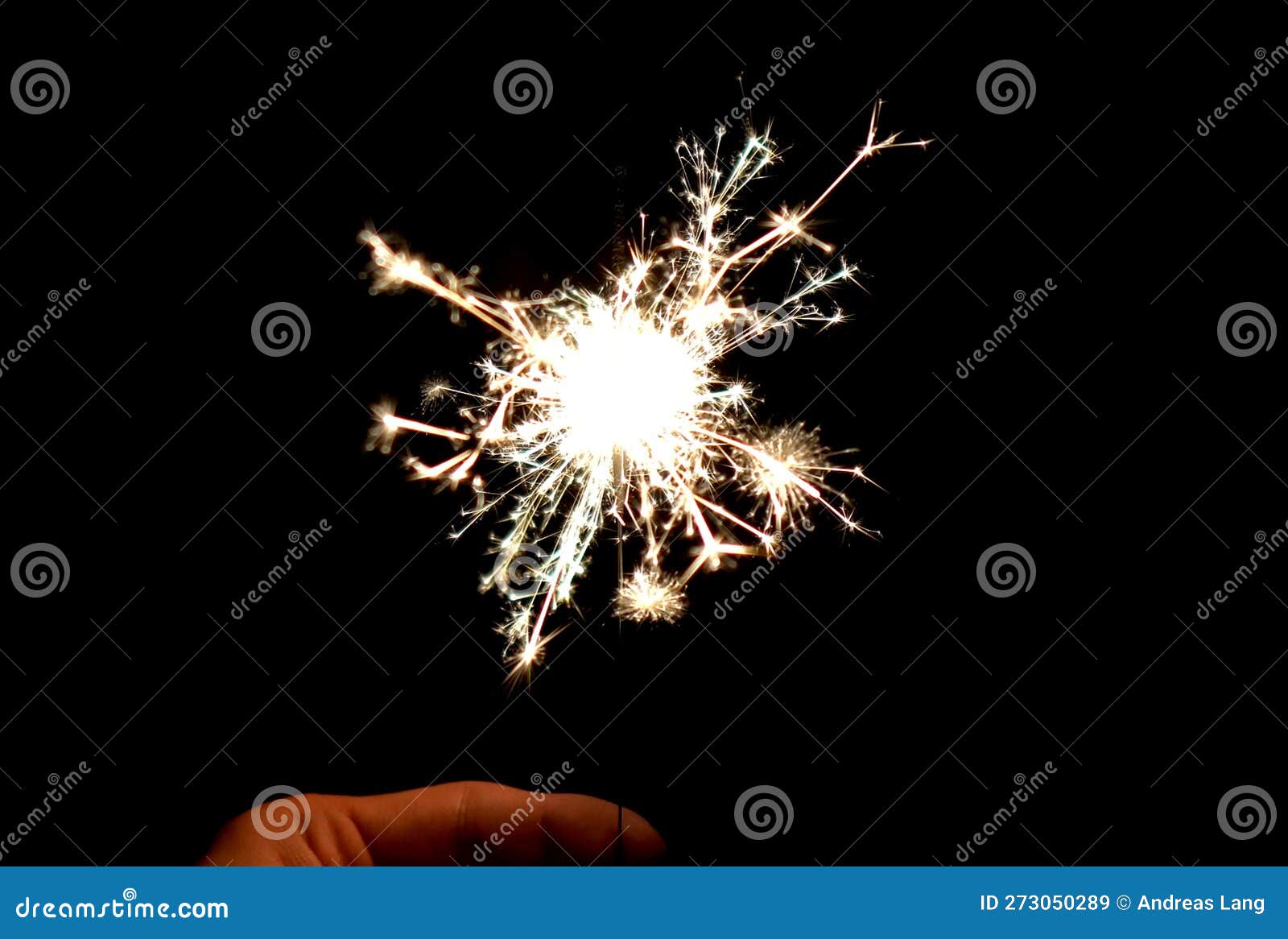 Blast New Year Sparks Bright Sparkler Party Effect Stock Image - Image ...