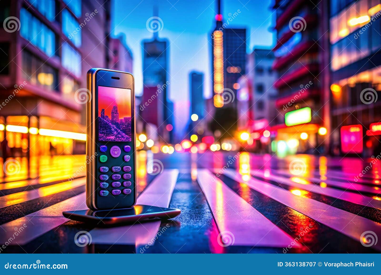 Evolution Of Mobile Phone. Element Of Evolution Illustration. Premium ...