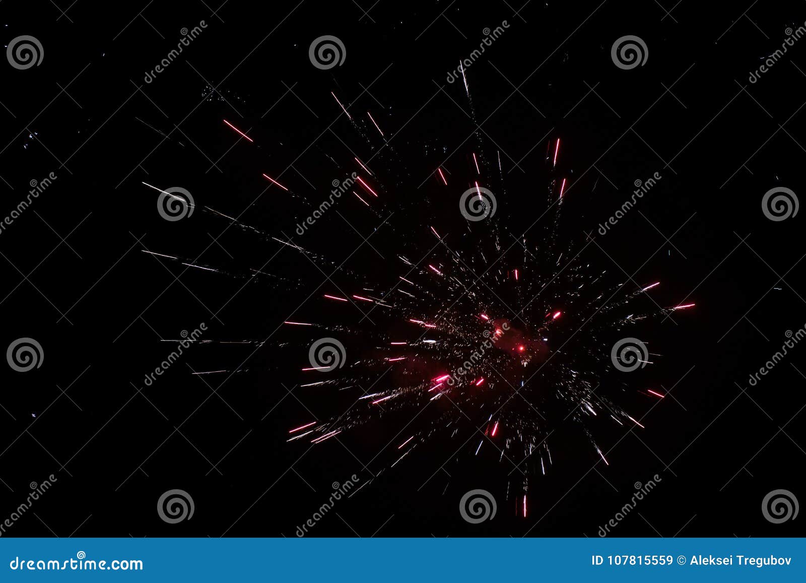 Blast of a Star in the Night Sky Stock Image - Image of dark, festive ...