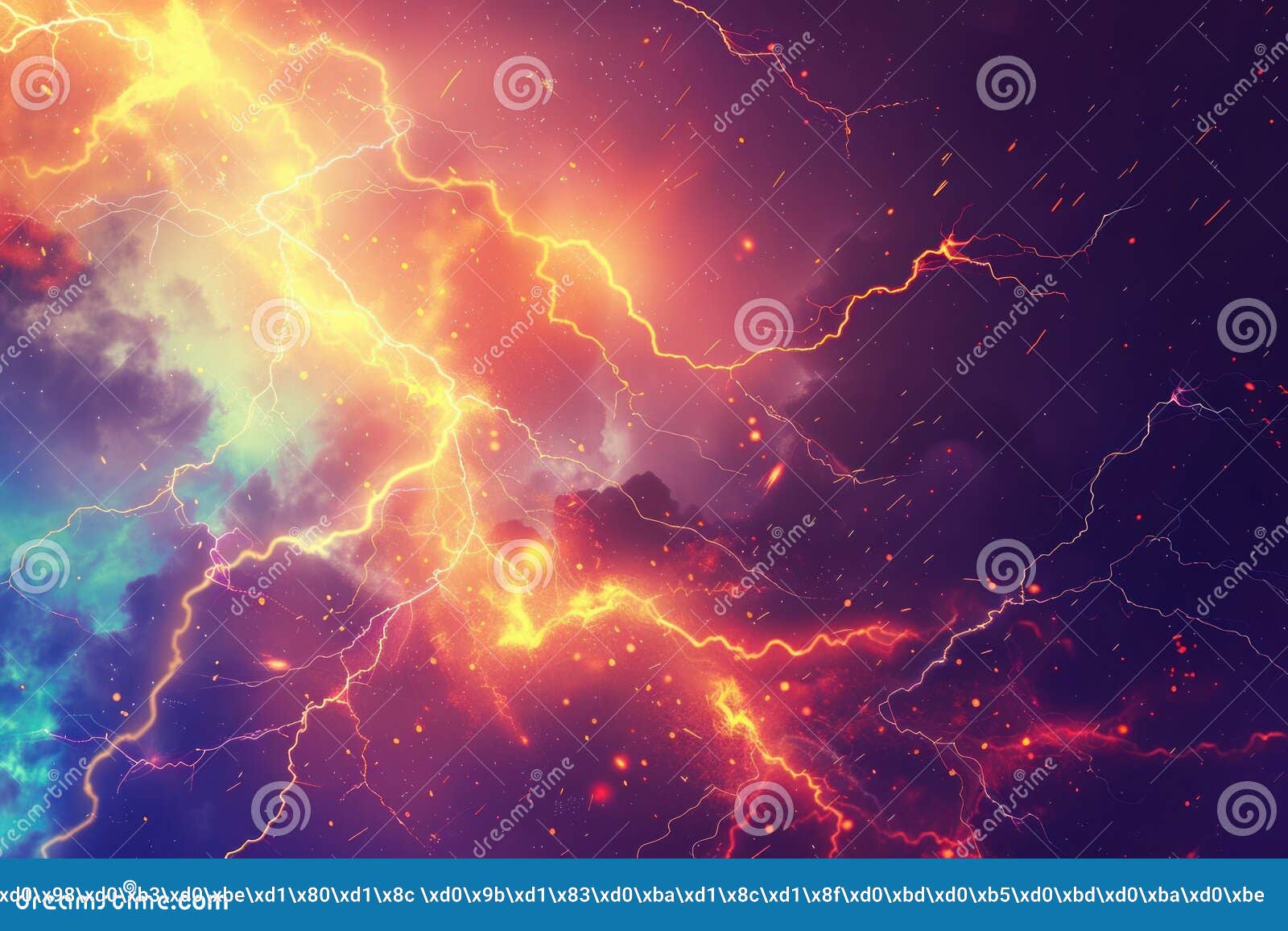 Blast Zap Lightning Bolt Explosion Excitement Abstract Background ...