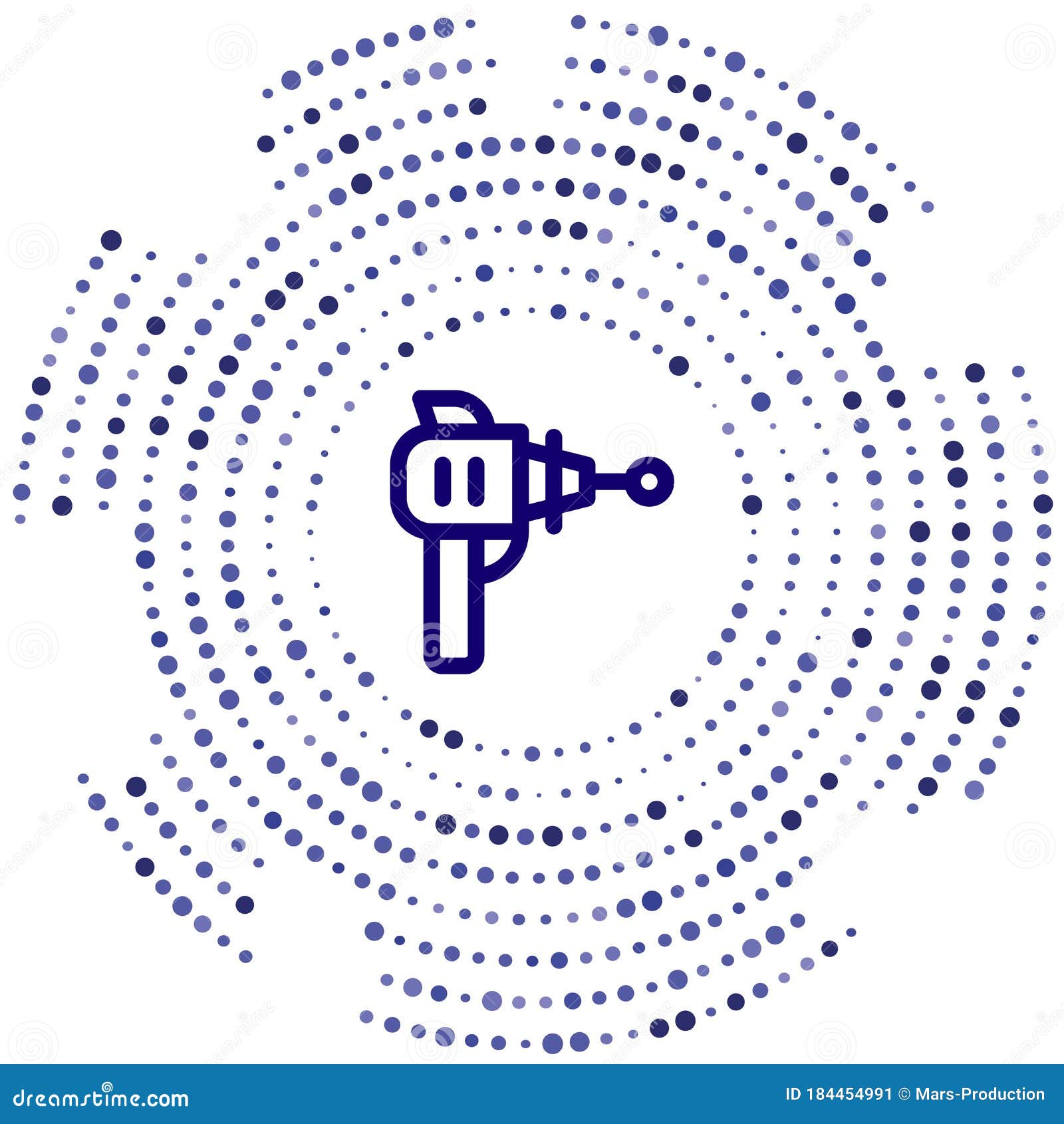 Blaster Vector Icon. Blaster Editable Stroke. Blaster Linear Symbol for ...