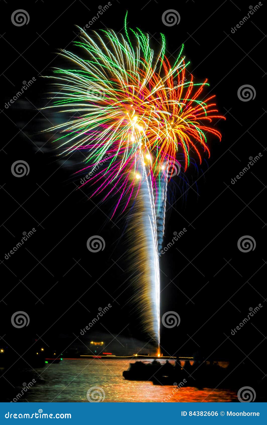 Blasting fireworks stock photo. Image of blasting, destinations - 84382606
