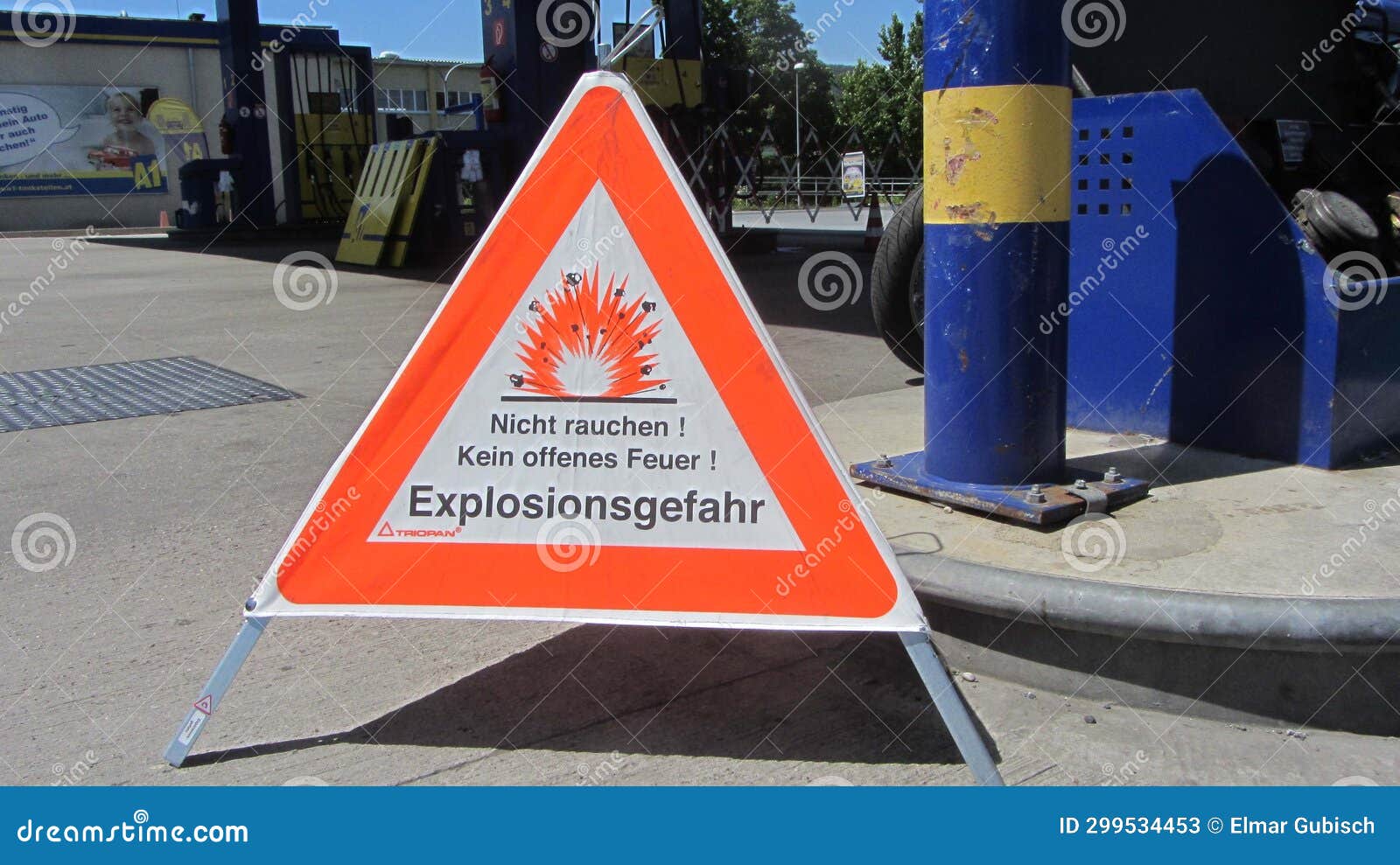 Blasting Signal before an Explosion Editorial Stock Photo - Image of ...