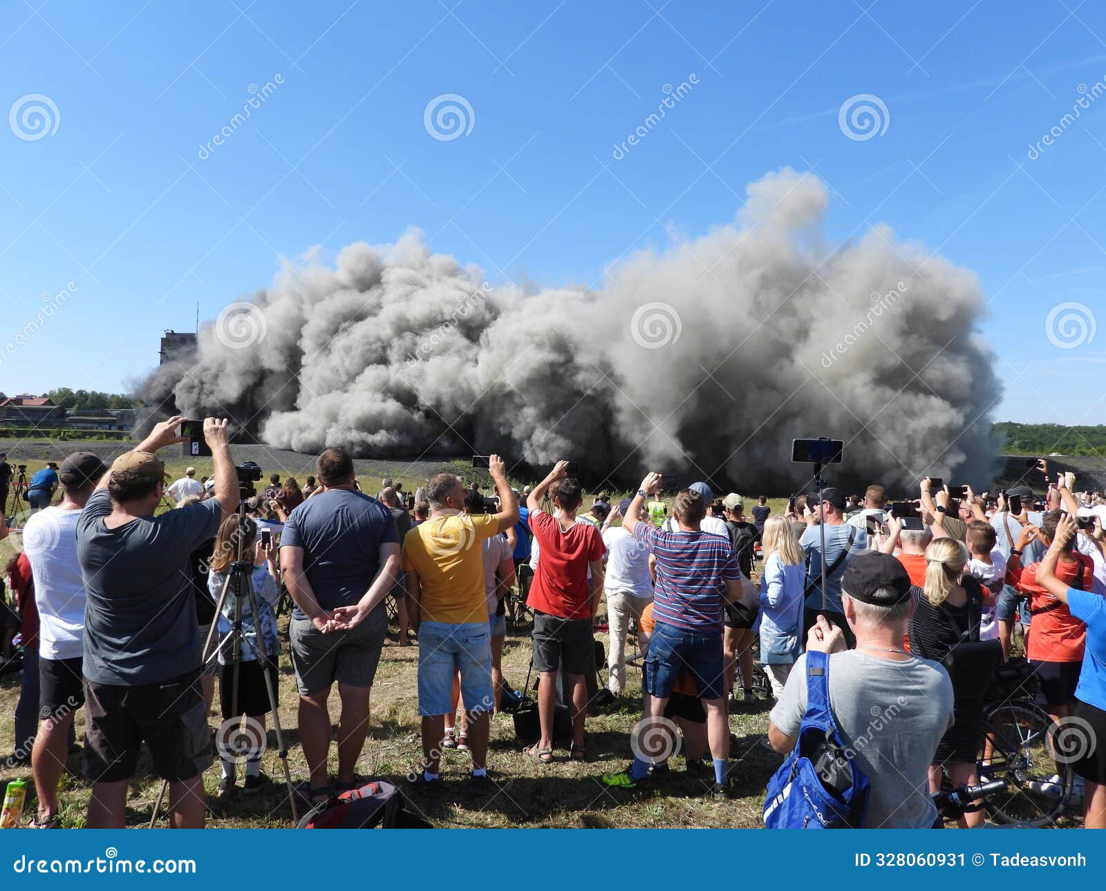 Blasting of the Skip Mining Tower of the Lazy Coal Mine Editorial Photo ...