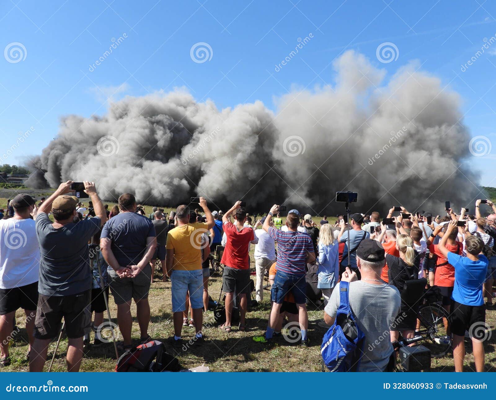 Blasting of the Skip Mining Tower of the Lazy Coal Mine Editorial Stock ...