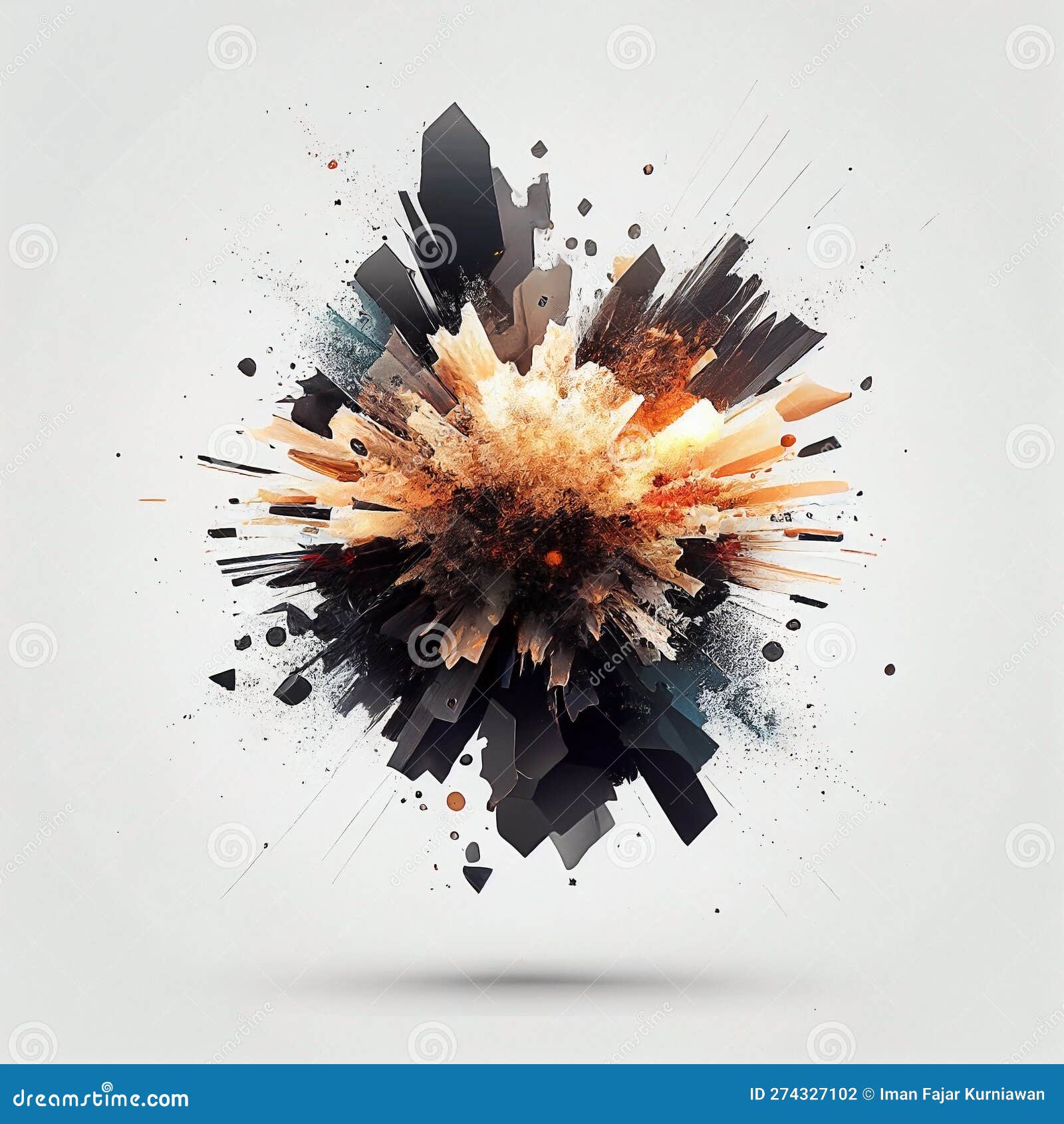 Blasts and explosions stock photo. Image of poster, cool - 274327102
