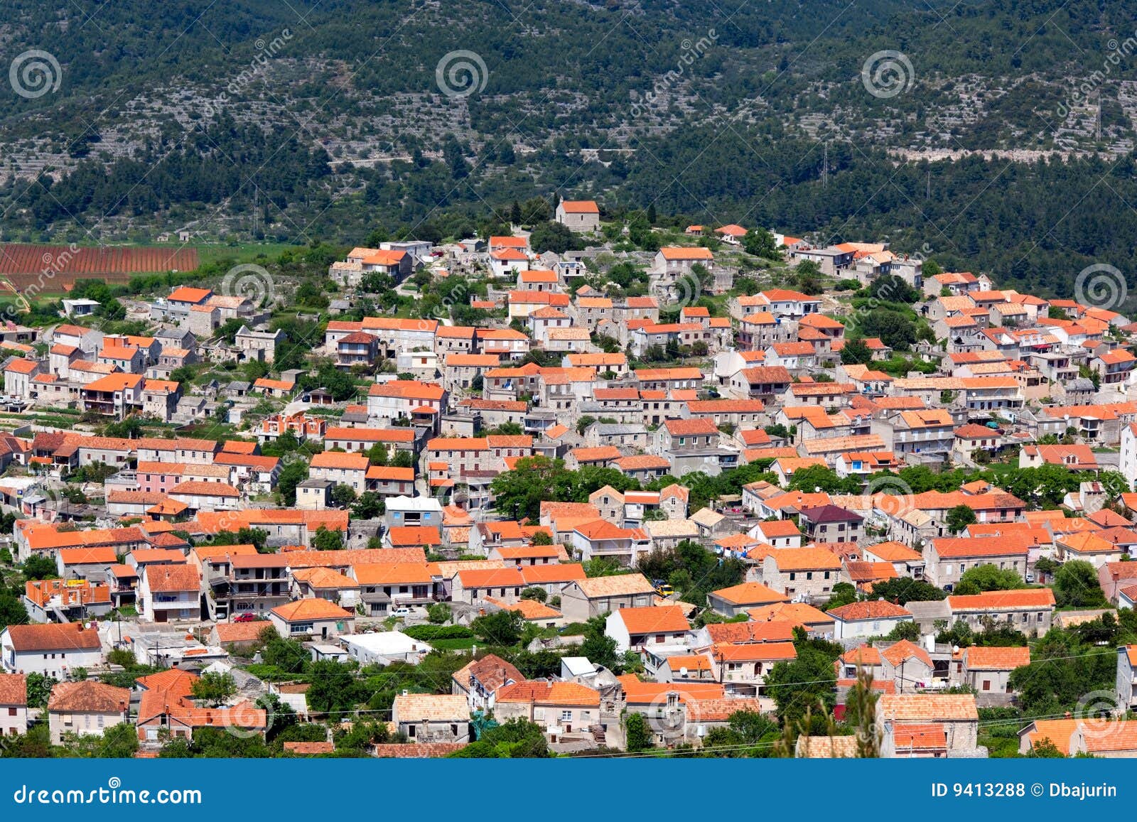 Blato Village - Korcula Island Stock Photo - Image of serene, nature ...