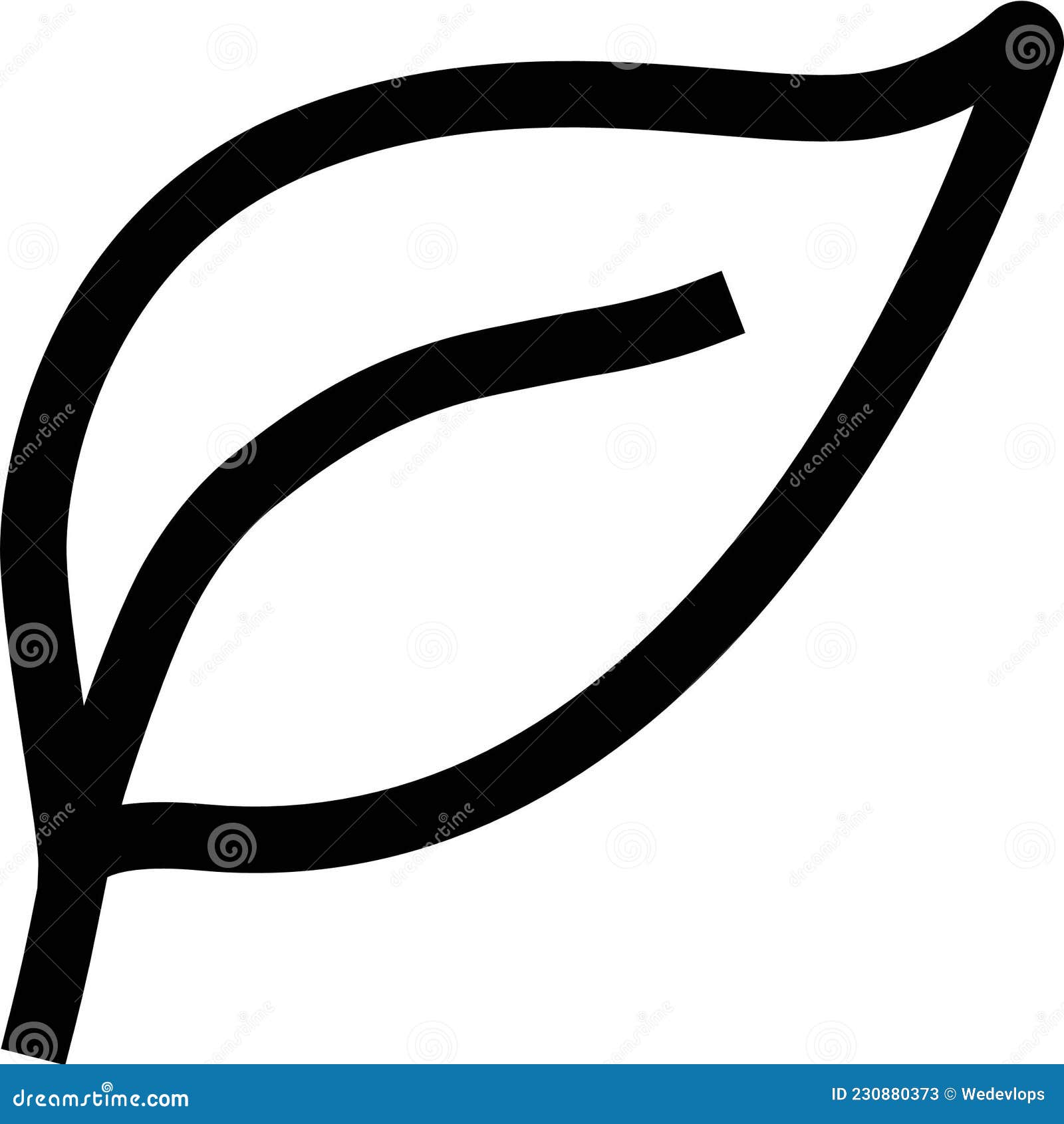 Blattzeichen stockbild. Illustration von text, blatt - 230880373