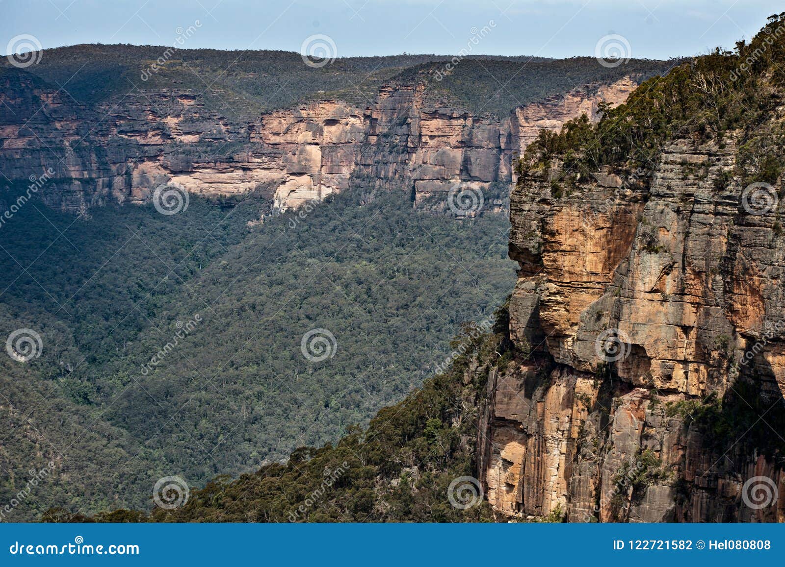 Blaue Berge, Australien stockfoto. Bild von australien - 122721582