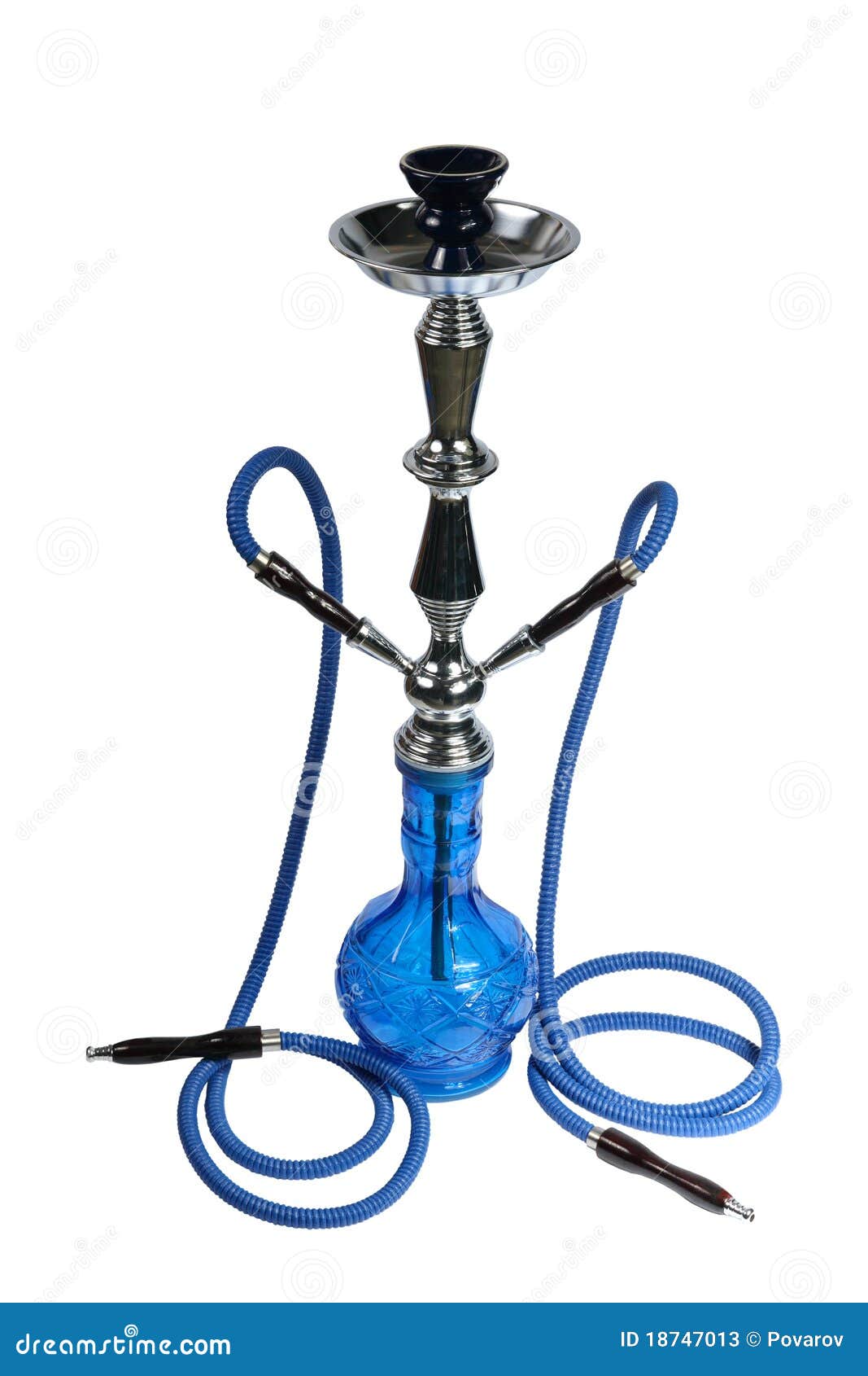 Blaue Huka stockbild. Bild von persisch, ägypten, ägyptisch - 18747013